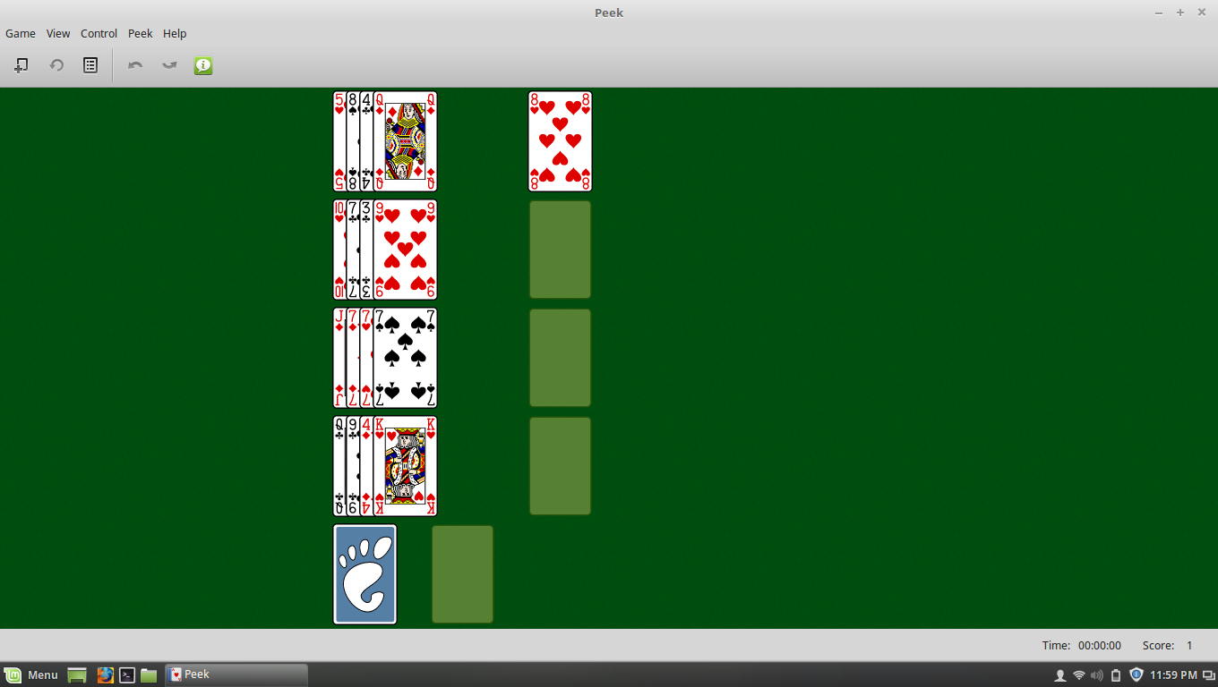 Linux : Keyboard Shortcuts for Solitaire!! : 6 Steps - Instructables