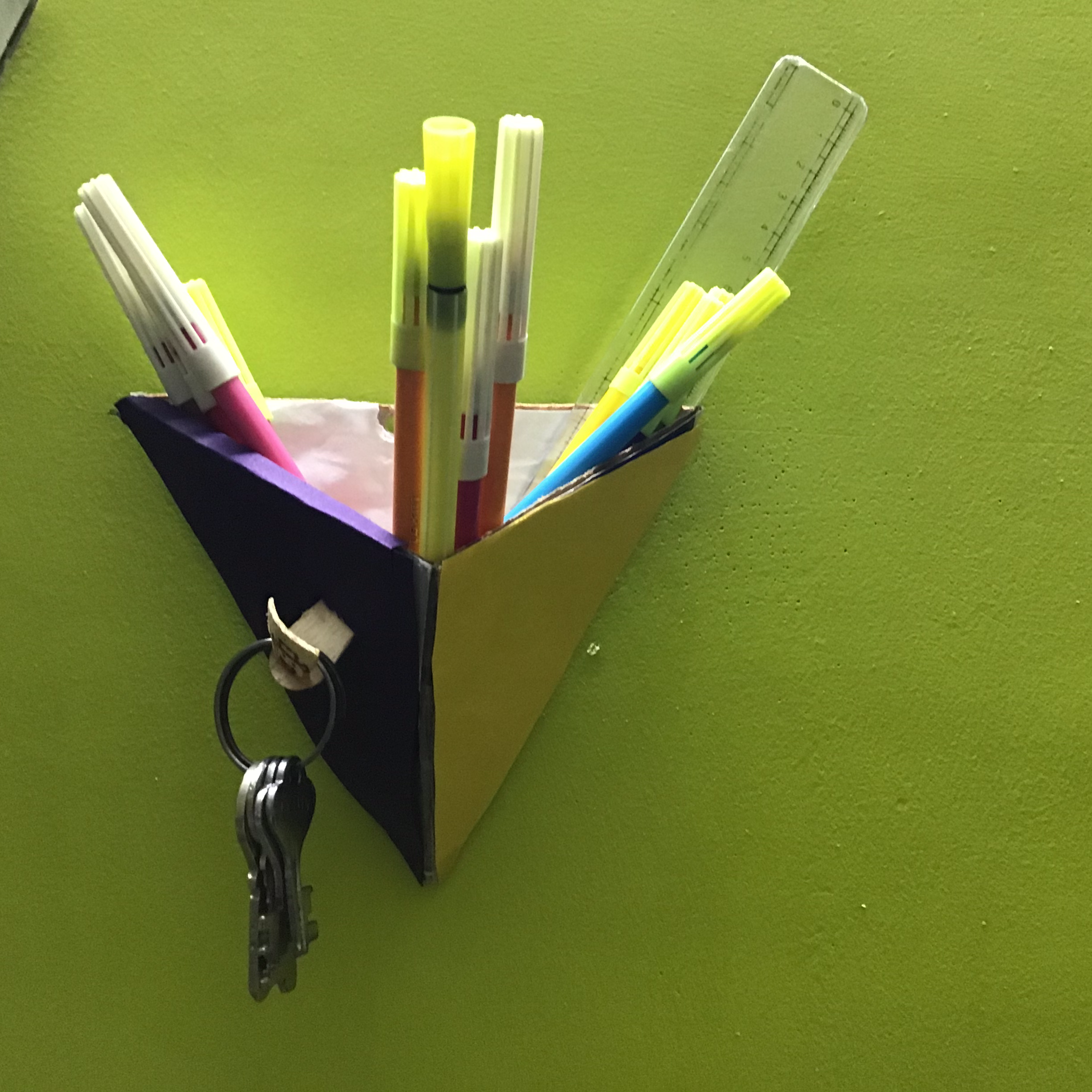 Pyramid Structured Wall Pockets : 6 Steps (with Pictures) - Instructables