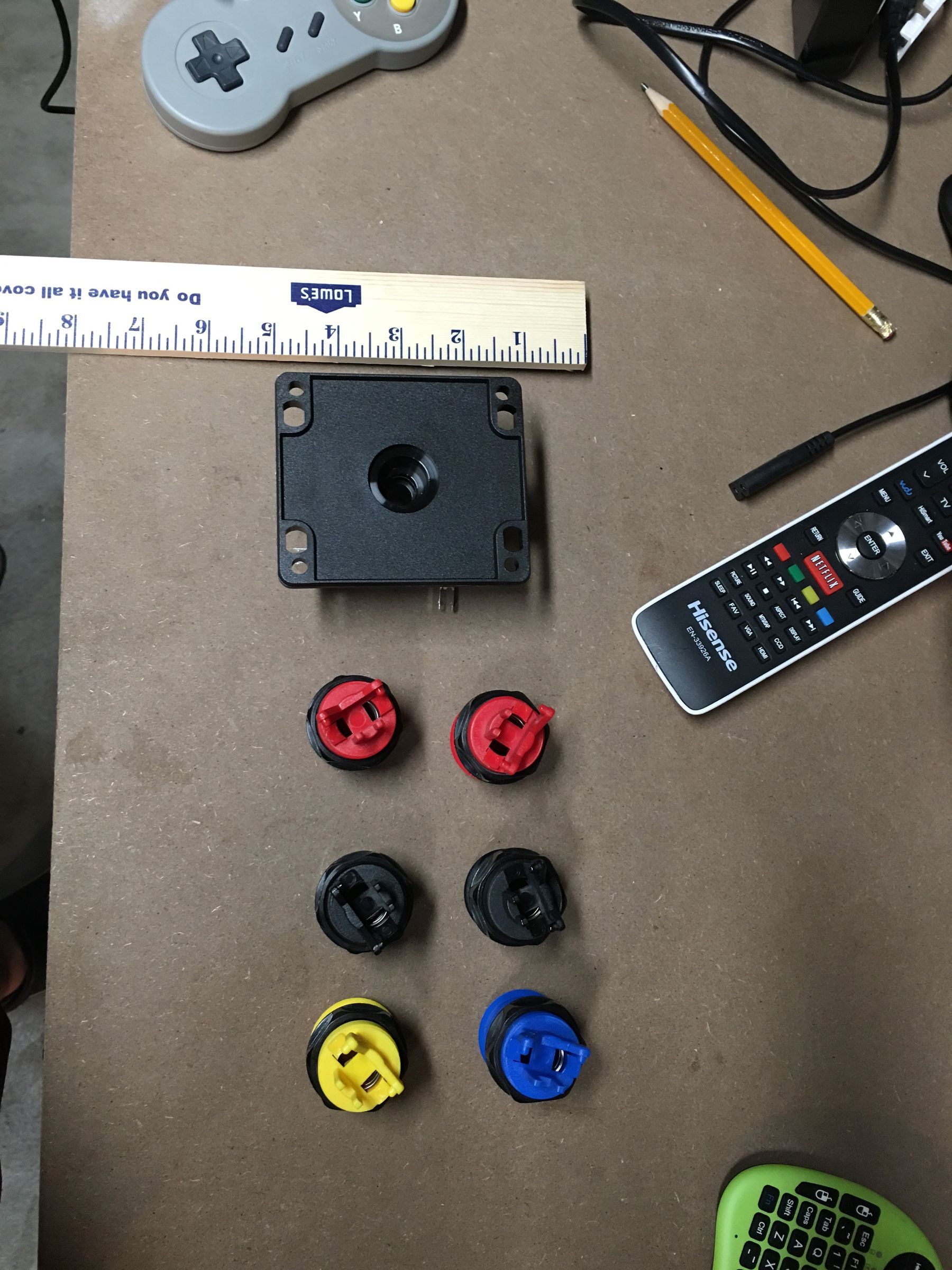 Hacking SNES Pads to Make Arcade Style Controllers for Retropie : 15 ...