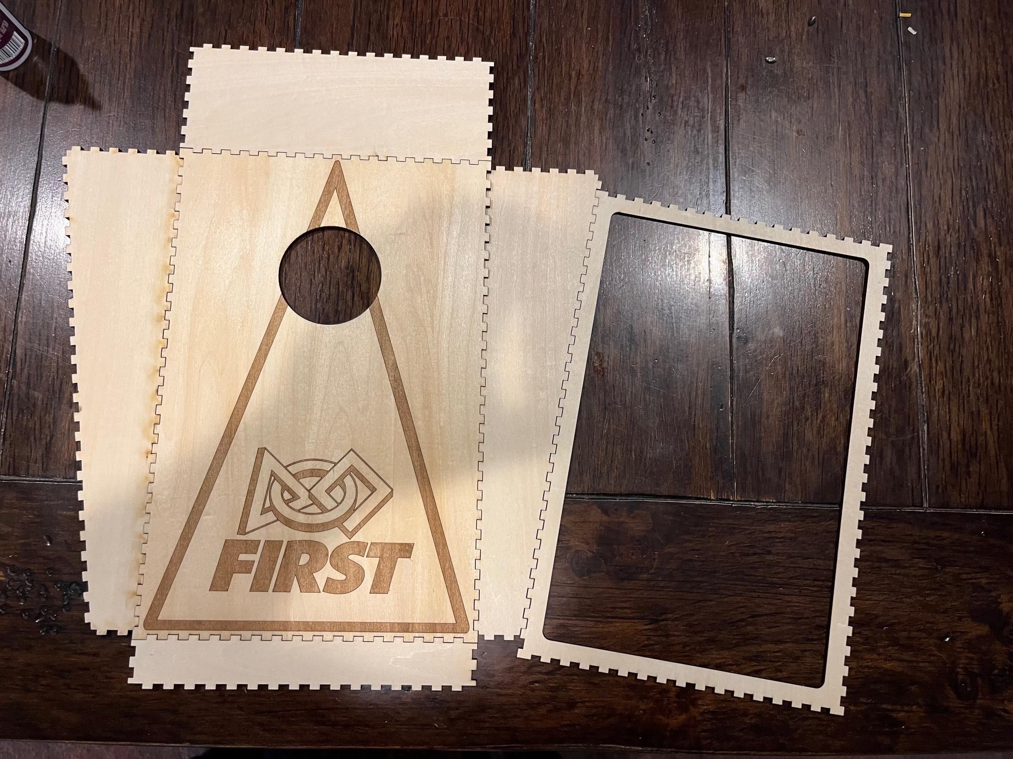 Laser Cut Mini Cornhole Boards : 7 Steps (with Pictures) - Instructables