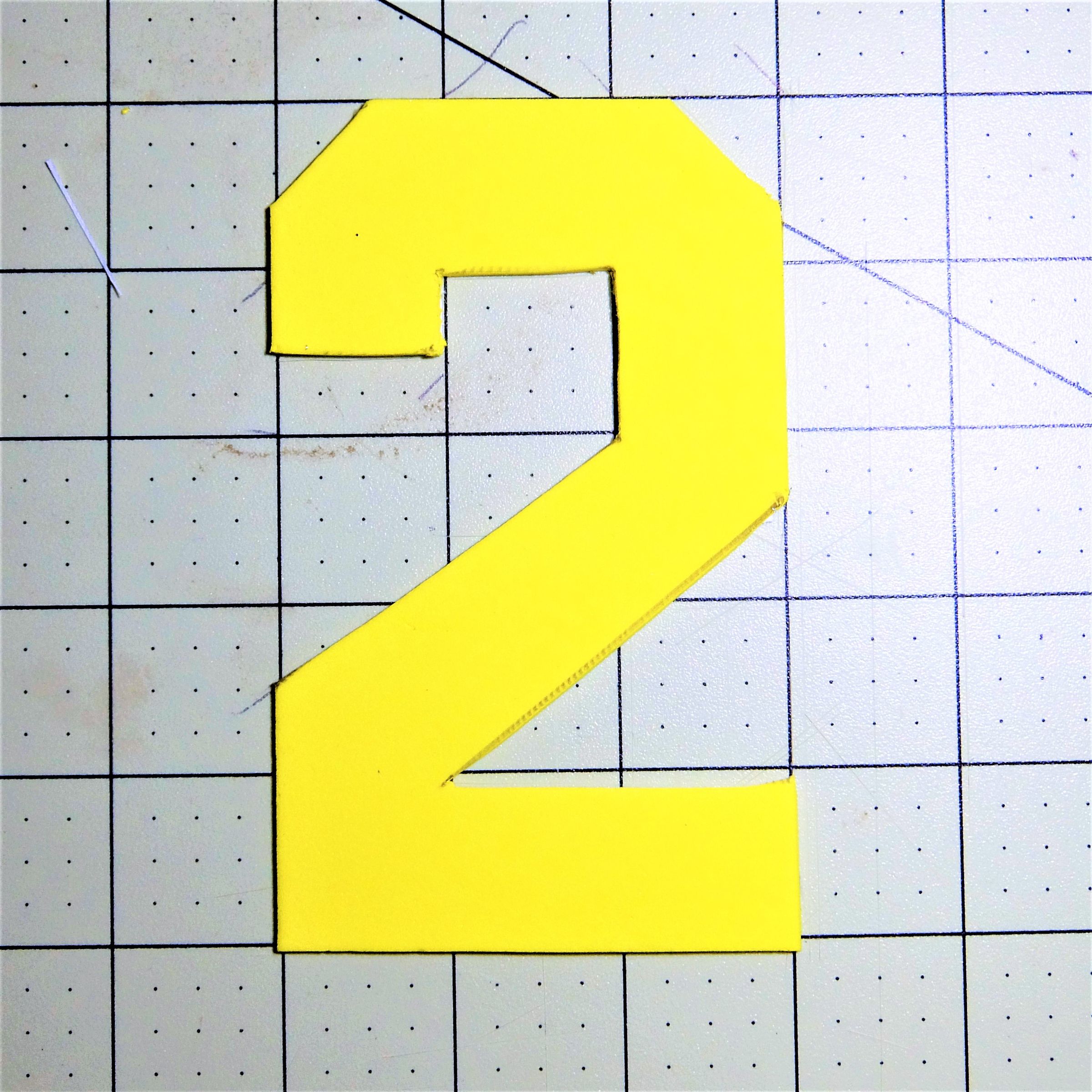 Draw and Cut Out Jersey Numbers 0 to 9 : 14 Steps (with Pictures ...