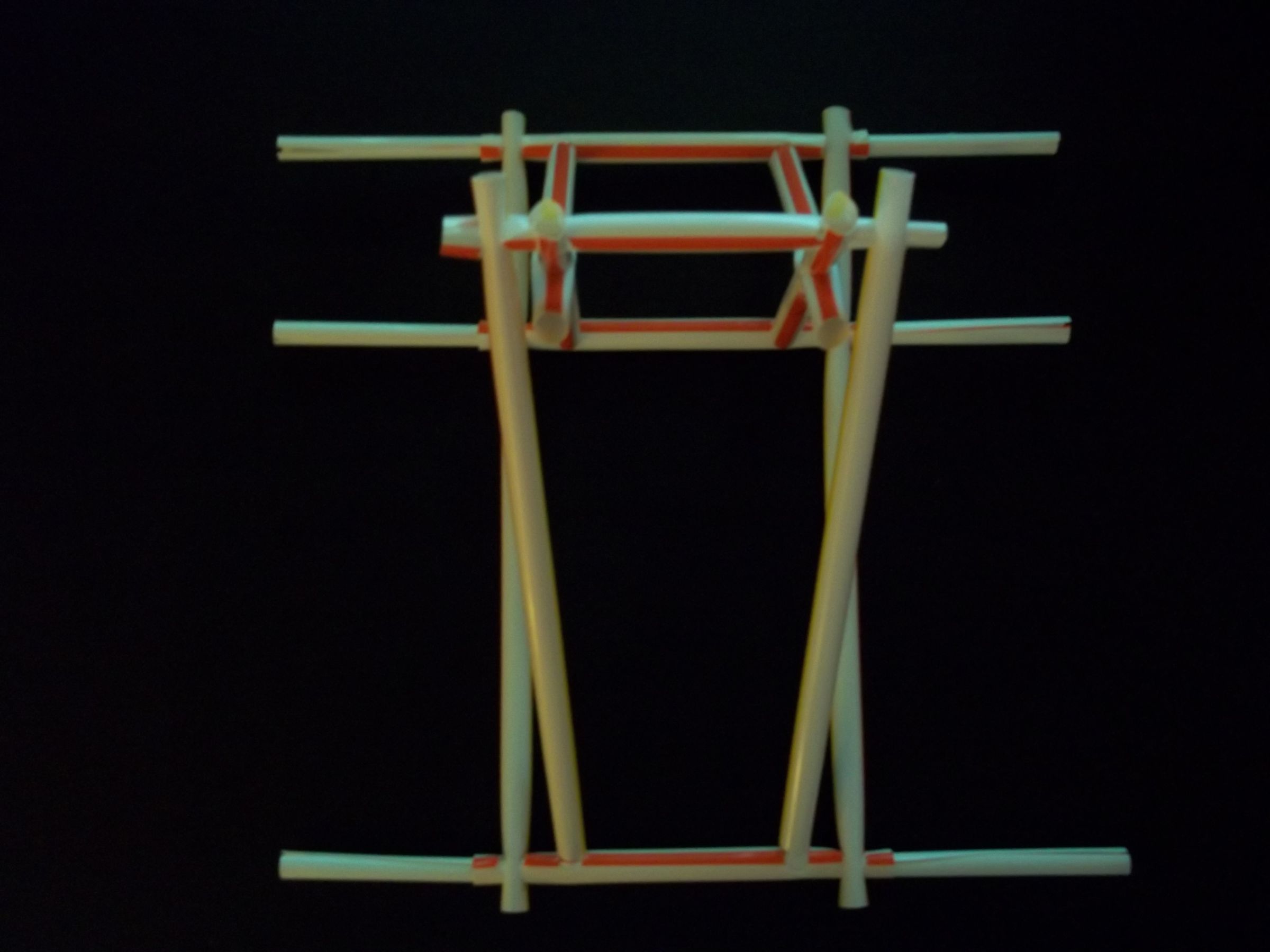 Trebuchet Catapult Using Only Fast Food Straws - Straw Builder Project ...