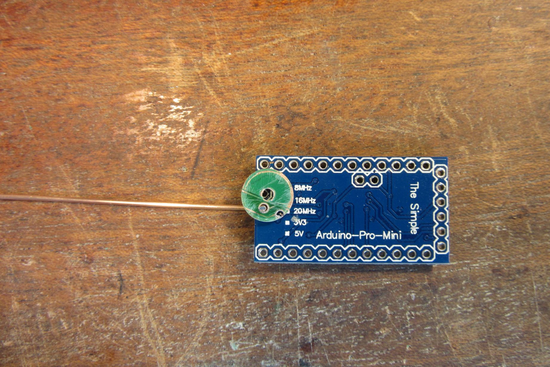 Arduino Wireless Power POV Word Clock : 8 Steps - Instructables