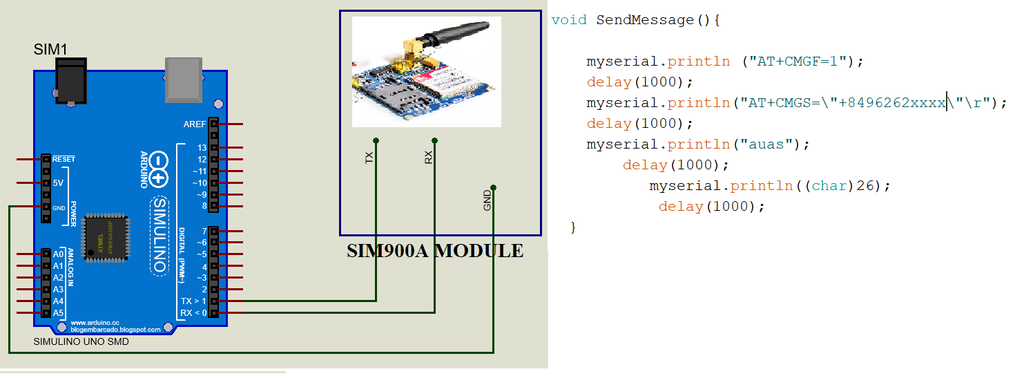 How To Use Arduino Gsm Shield Sim900 6 Steps Instructables