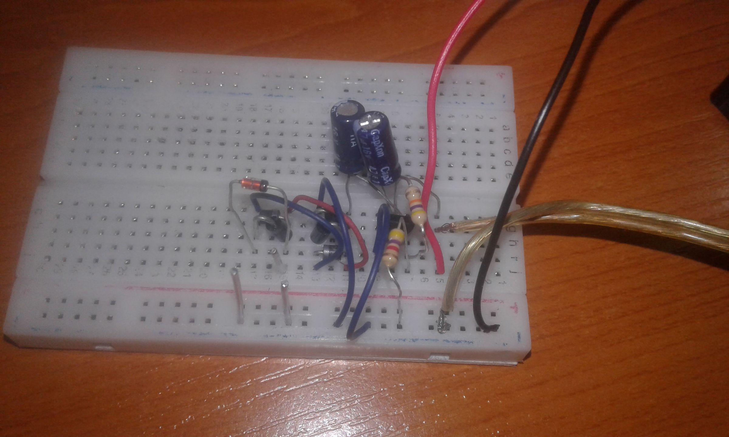 Acoustic Guitar Fuzz on Breadboard : 3 Steps - Instructables