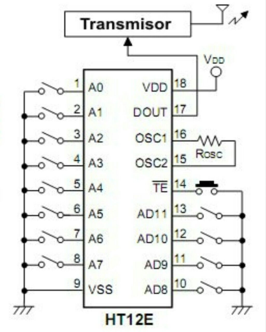 RF Module 433MHZ | Make Receiver and Transmitter From 433MHZ RF Module ...