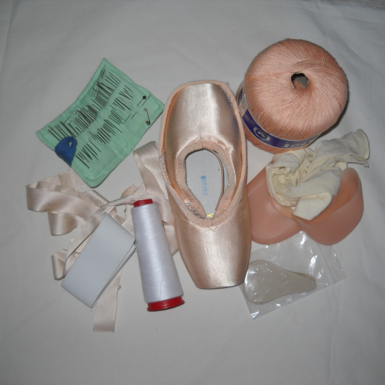 Pointe Shoes Ribbon Placement