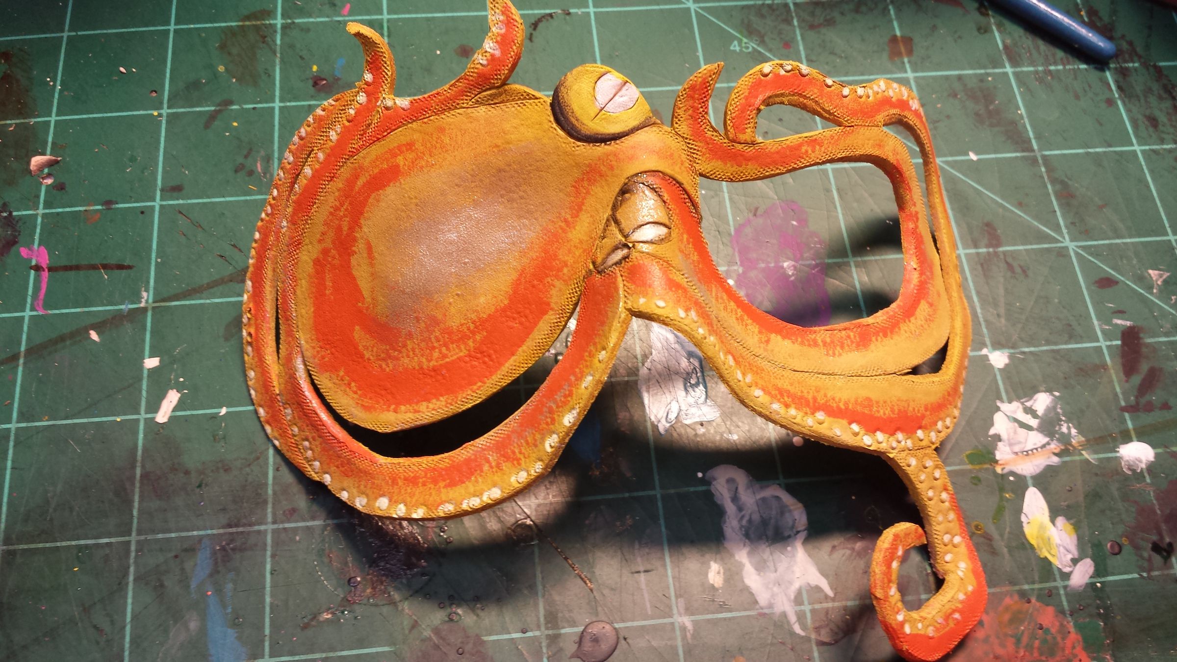 DIY Leather Octopus Pirate Eye Patch Mask : 9 Steps (with Pictures ...