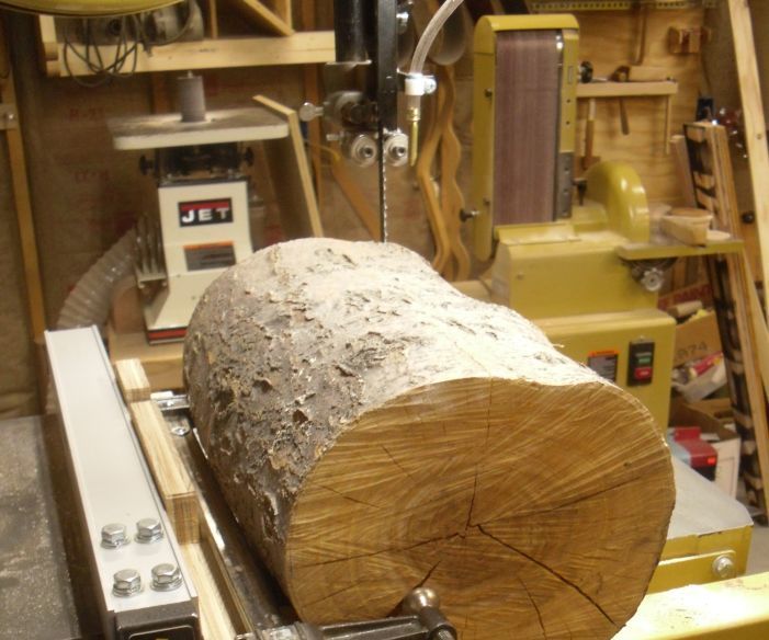 Super Simple Band Saw Log Sled : 3 Steps (with Pictures) - Instructables