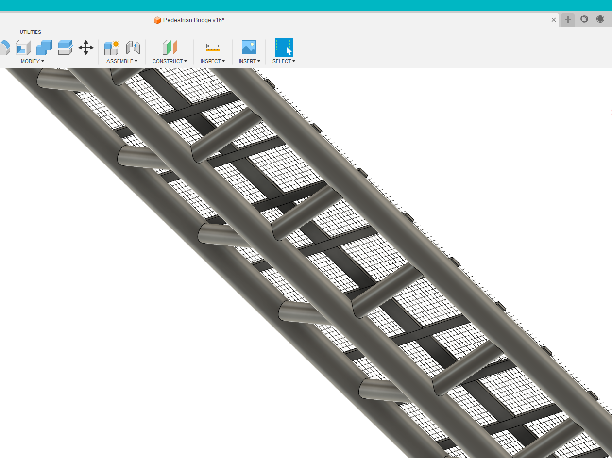 Design a Pedestrian Bridge With Fusion 360 : 9 Steps (with Pictures ...