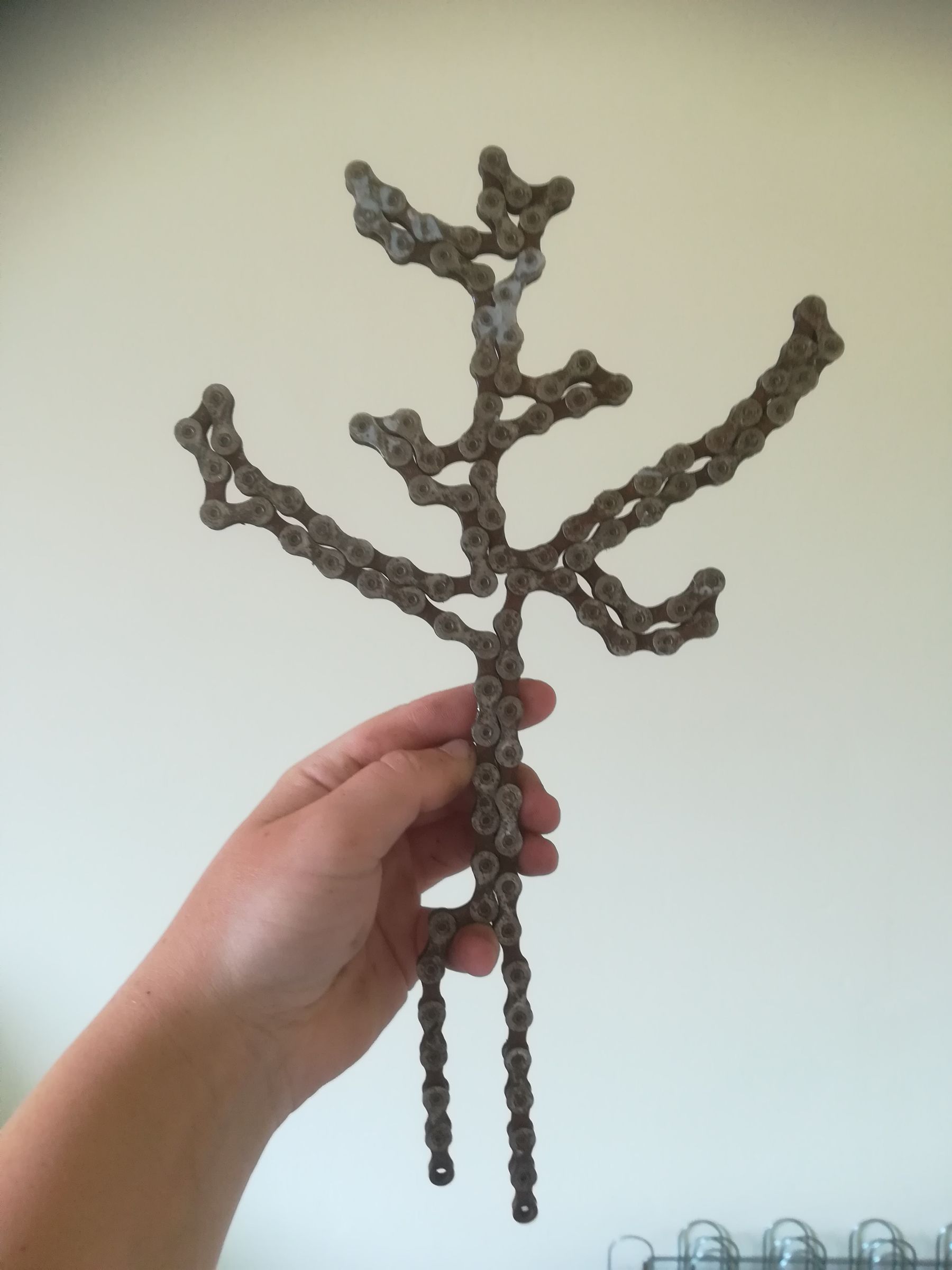 Upcycled Bicycle Chain Key Holder : 3 Steps (with Pictures) - Instructables