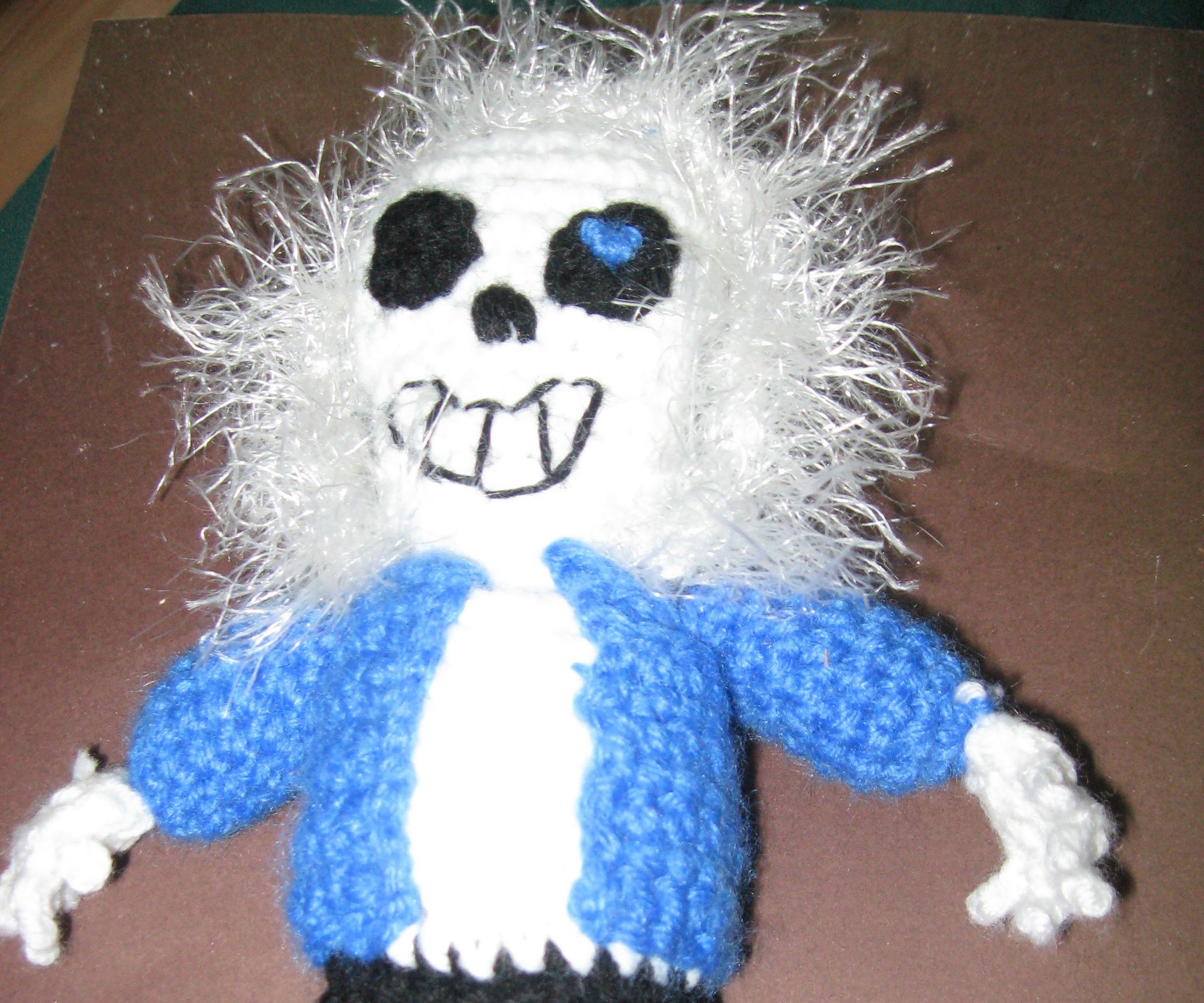 Crochet Sans (Undertale) : 4 Steps (with Pictures) - Instructables