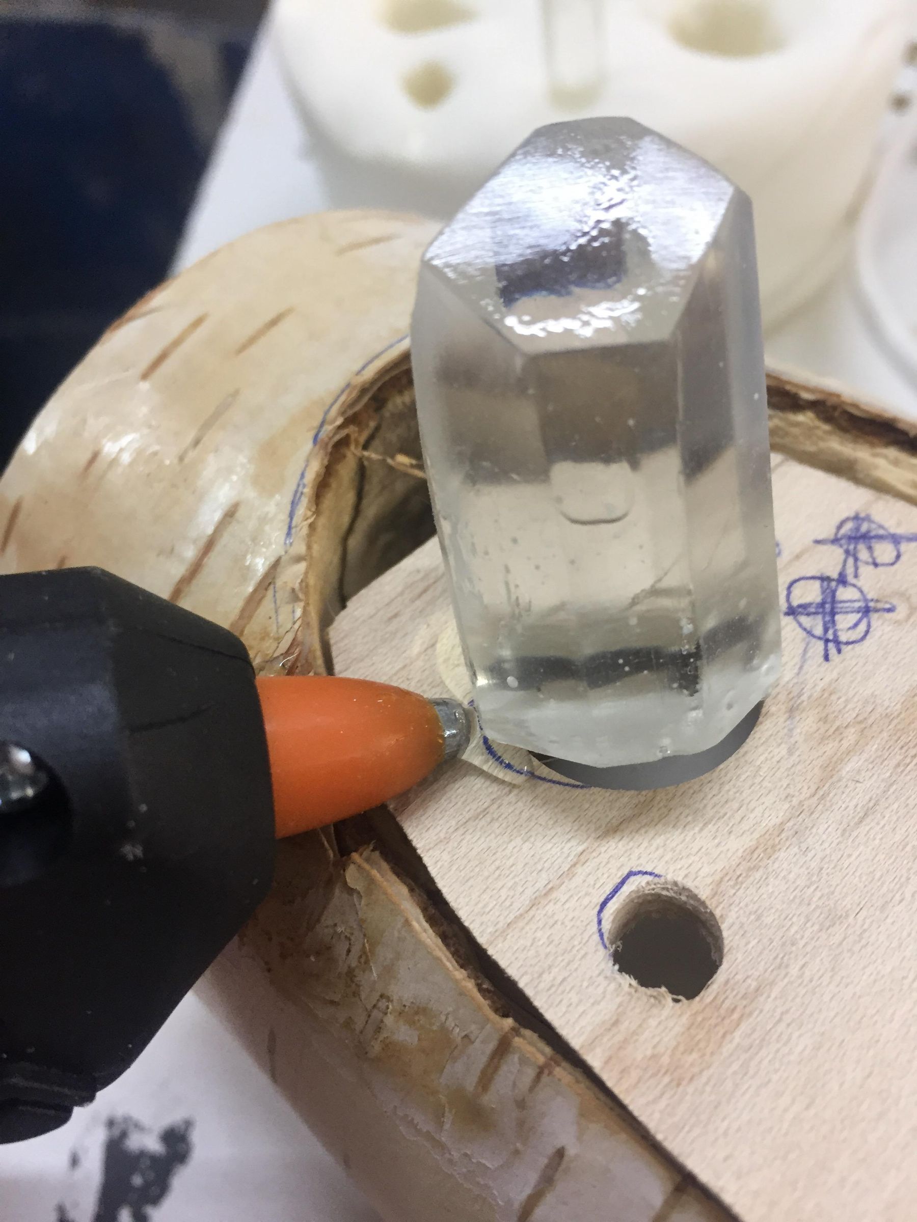 Magical Crystal Log Lamp : 15 Steps (with Pictures) - Instructables