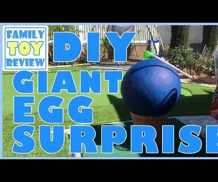 How to Make Giant Surprise Eggs With Surprise Toys Inside DIY Homemade ...