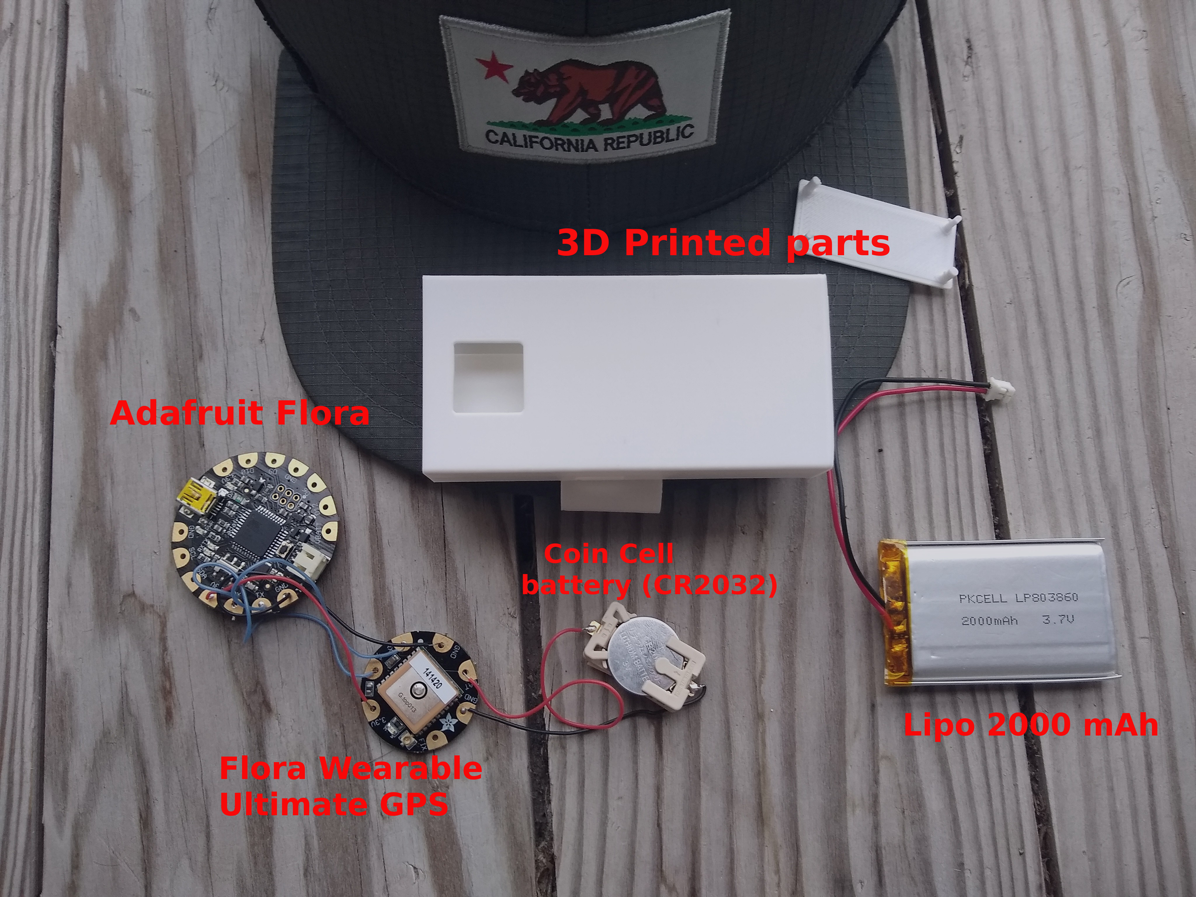 GPS Cap Data Logger : 7 Steps (with Pictures) - Instructables