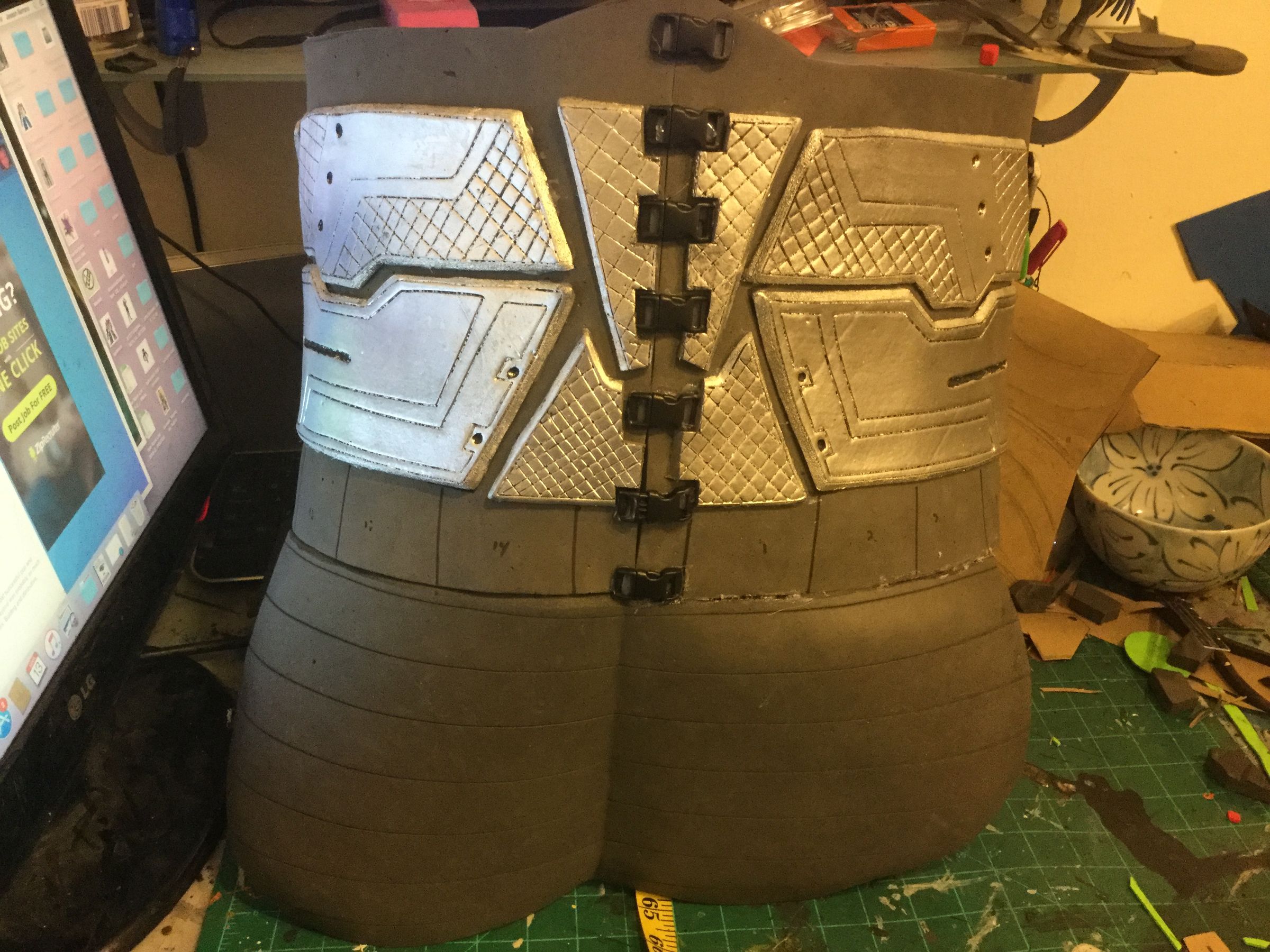 How to Create a DC: "Azrael Batman" Costume : 14 Steps (with Pictures ...