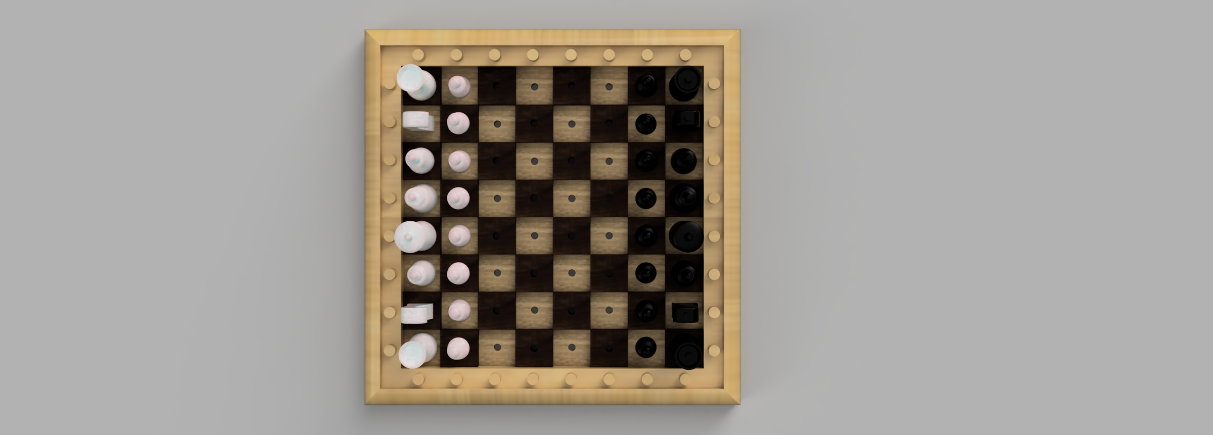 Accessible Chess Set for Blind People or Those With Sight Impairments ...