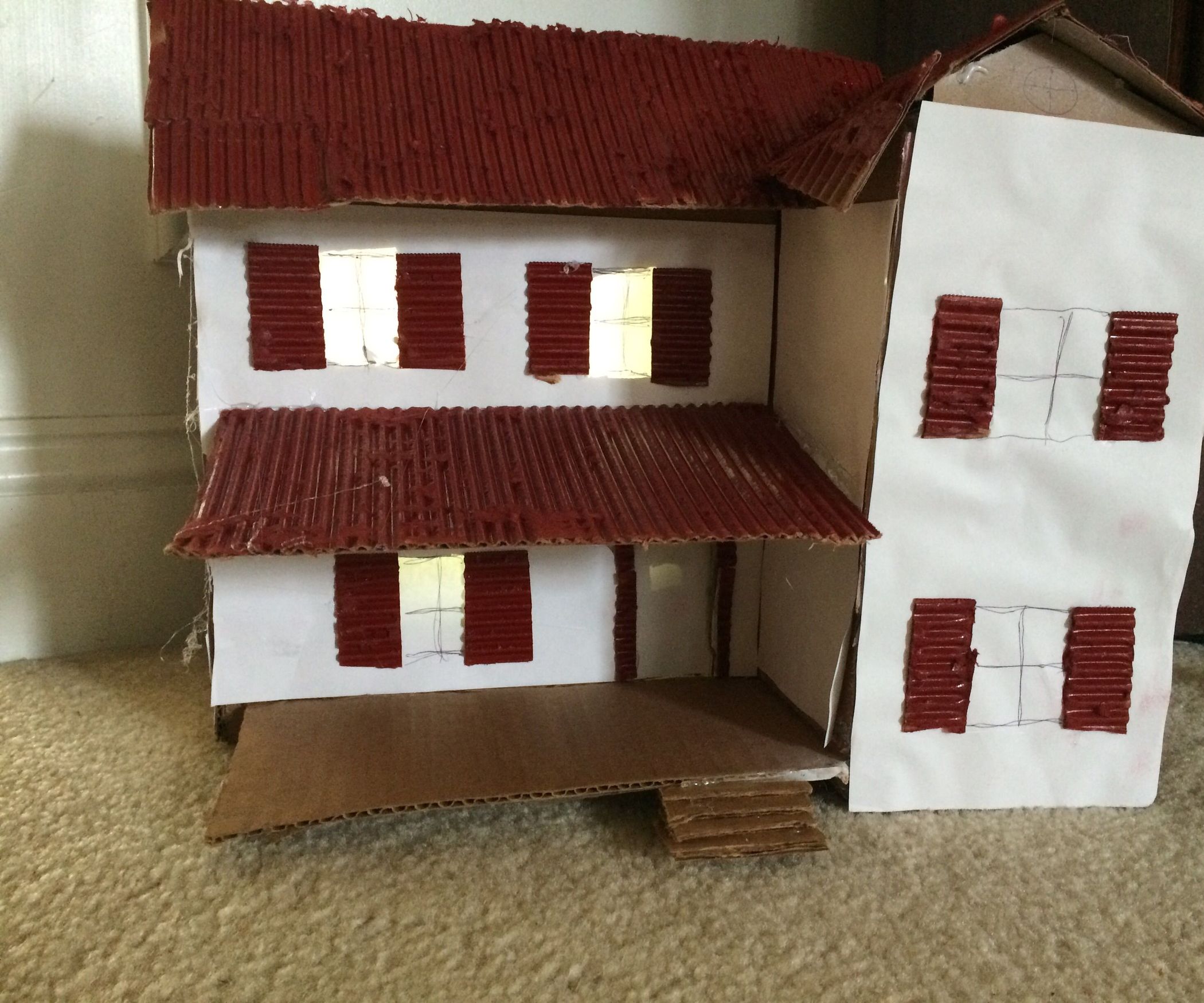 Light-Up Model Farmhouse : 4 Steps - Instructables