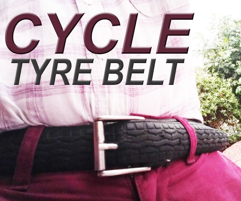 Cycle Tyre Belt : 6 Steps (with Pictures) - Instructables