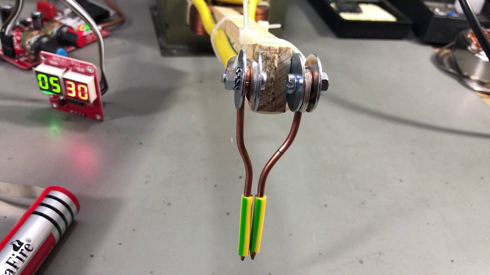 Building a Spot Welding Machine From a Microwave Oven Transformer : 7 ...