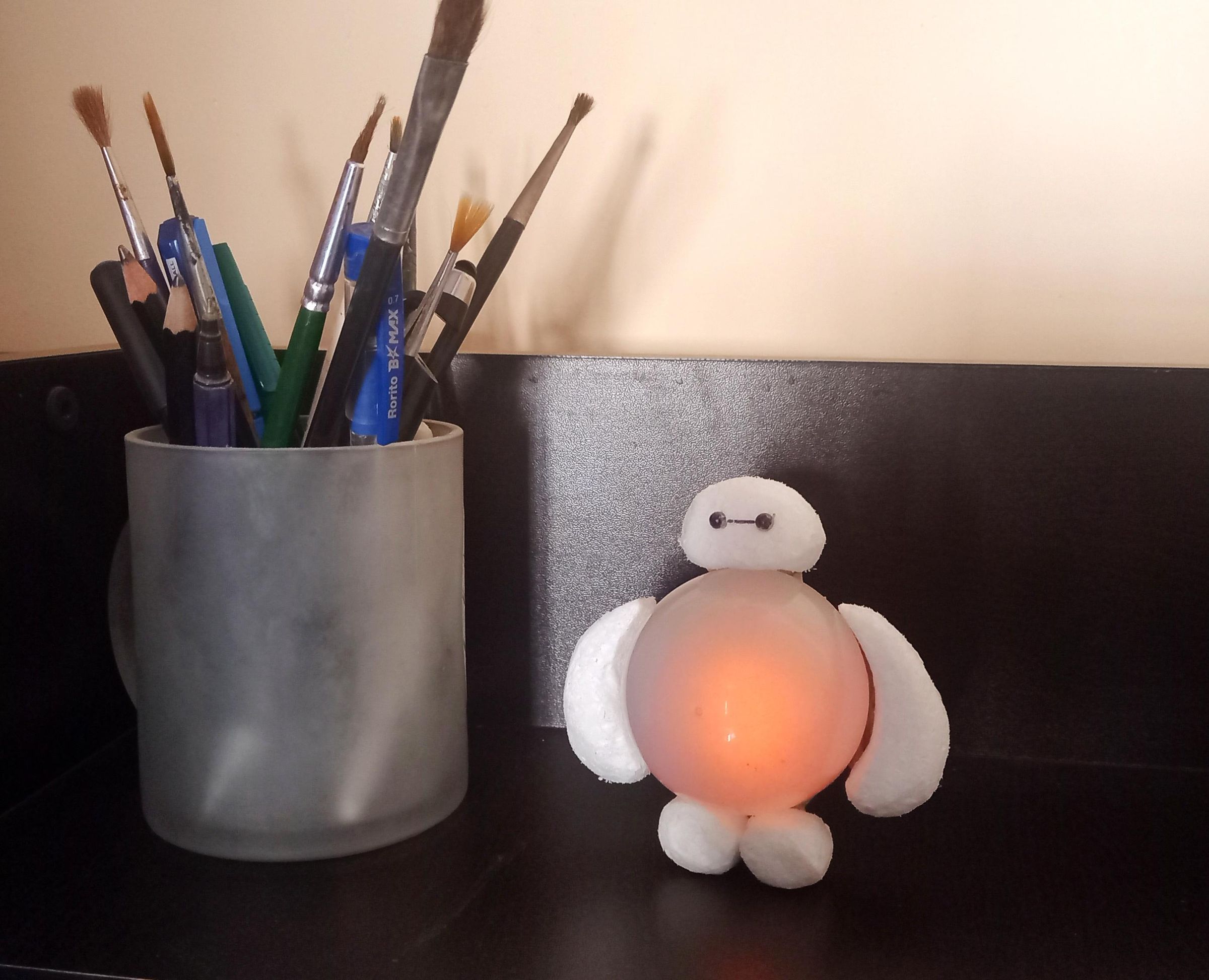 Baymax Lamp - Helps You Take Medications on Time : 12 Steps (with ...