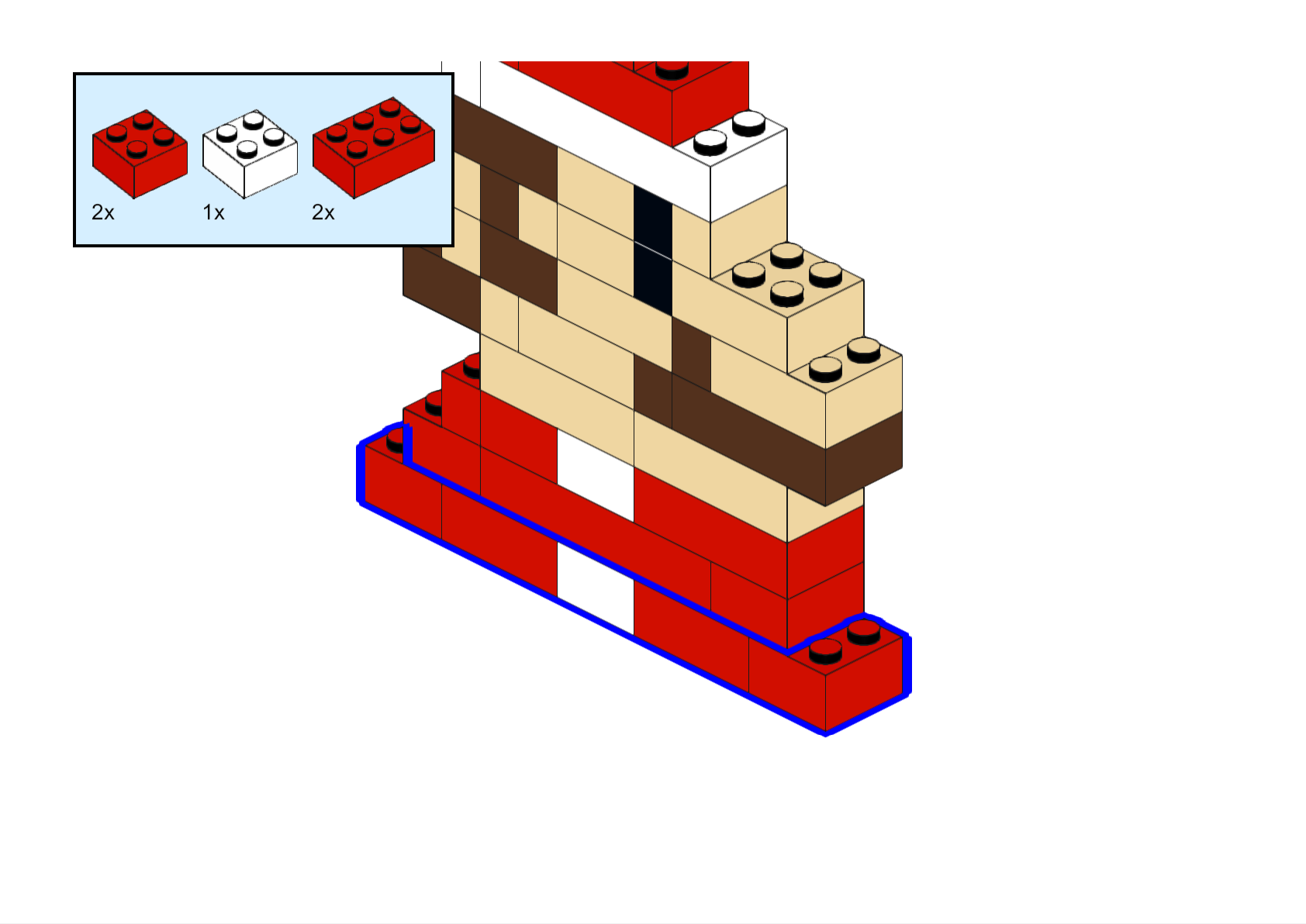 How to Make a Retro Santa LEGO Mario - Christmas Build Instructions : 3 ...