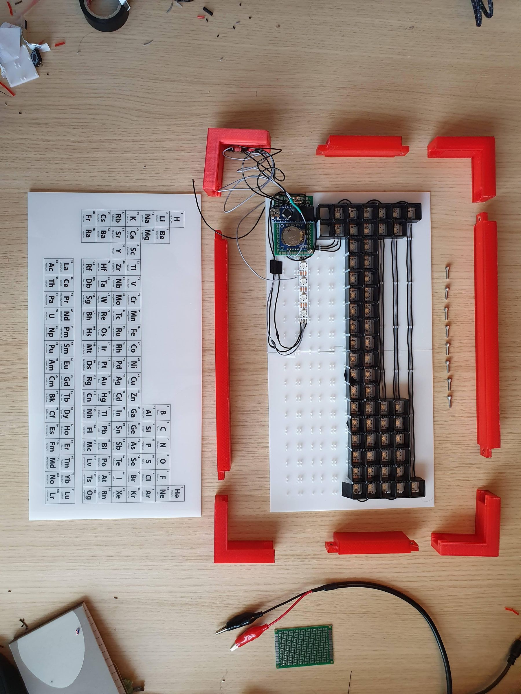 Periodic Table Clock : 9 Steps (with Pictures) - Instructables