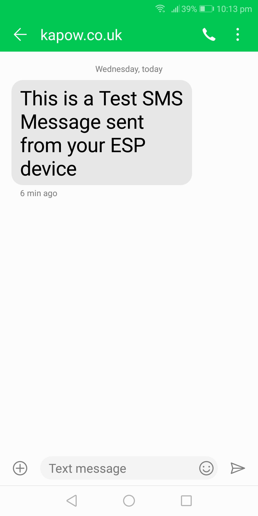 How to Send SMS Text Messages From Your Arduino ESP Project : 6 Steps ...