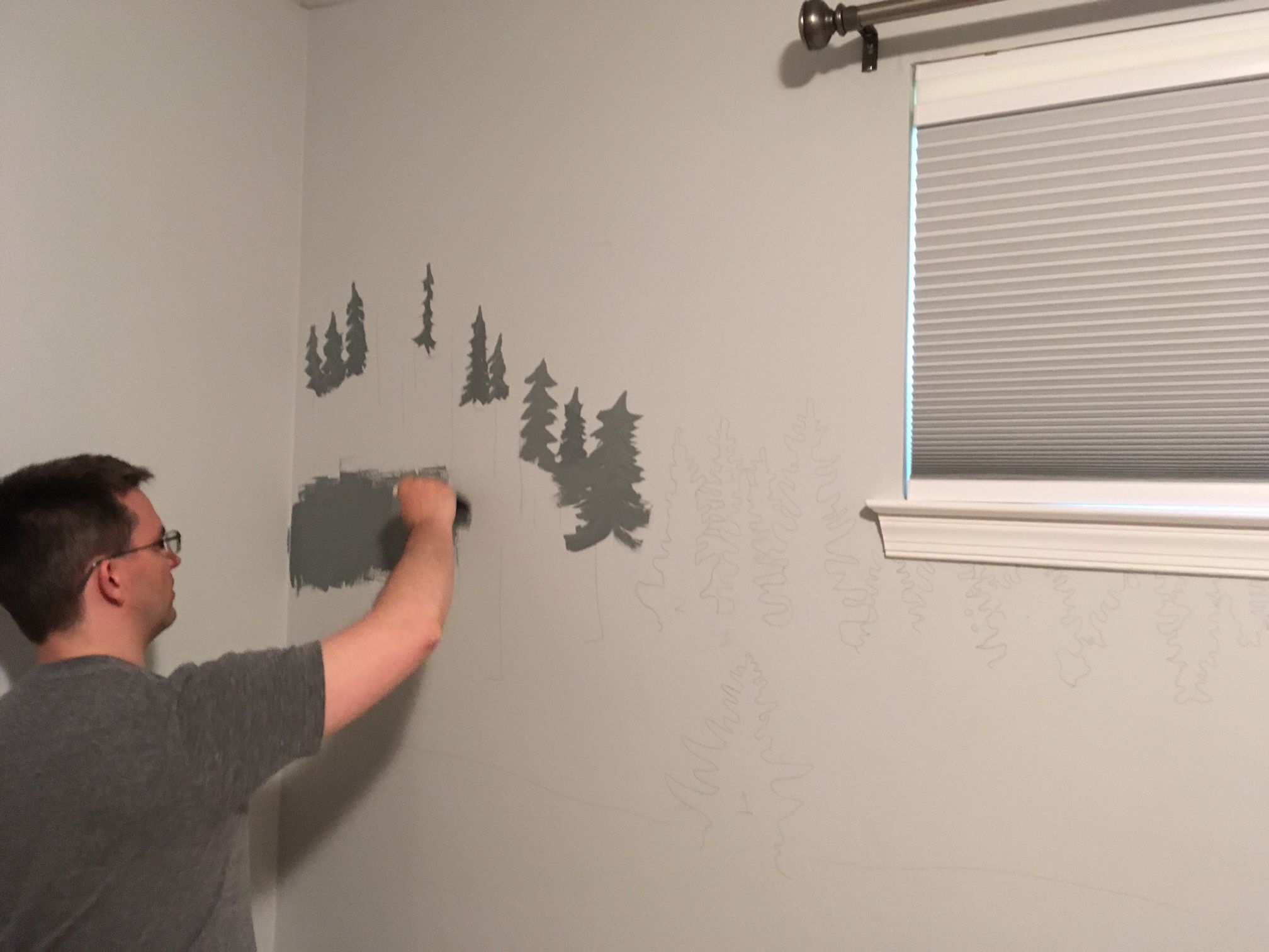 Make Your Own Forest Wall Mural : 7 Steps (with Pictures) - Instructables
