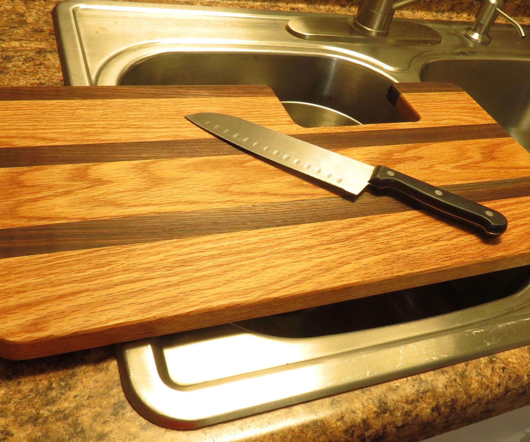 Over the Sink Cutting Board : 8 Steps (with Pictures) - Instructables