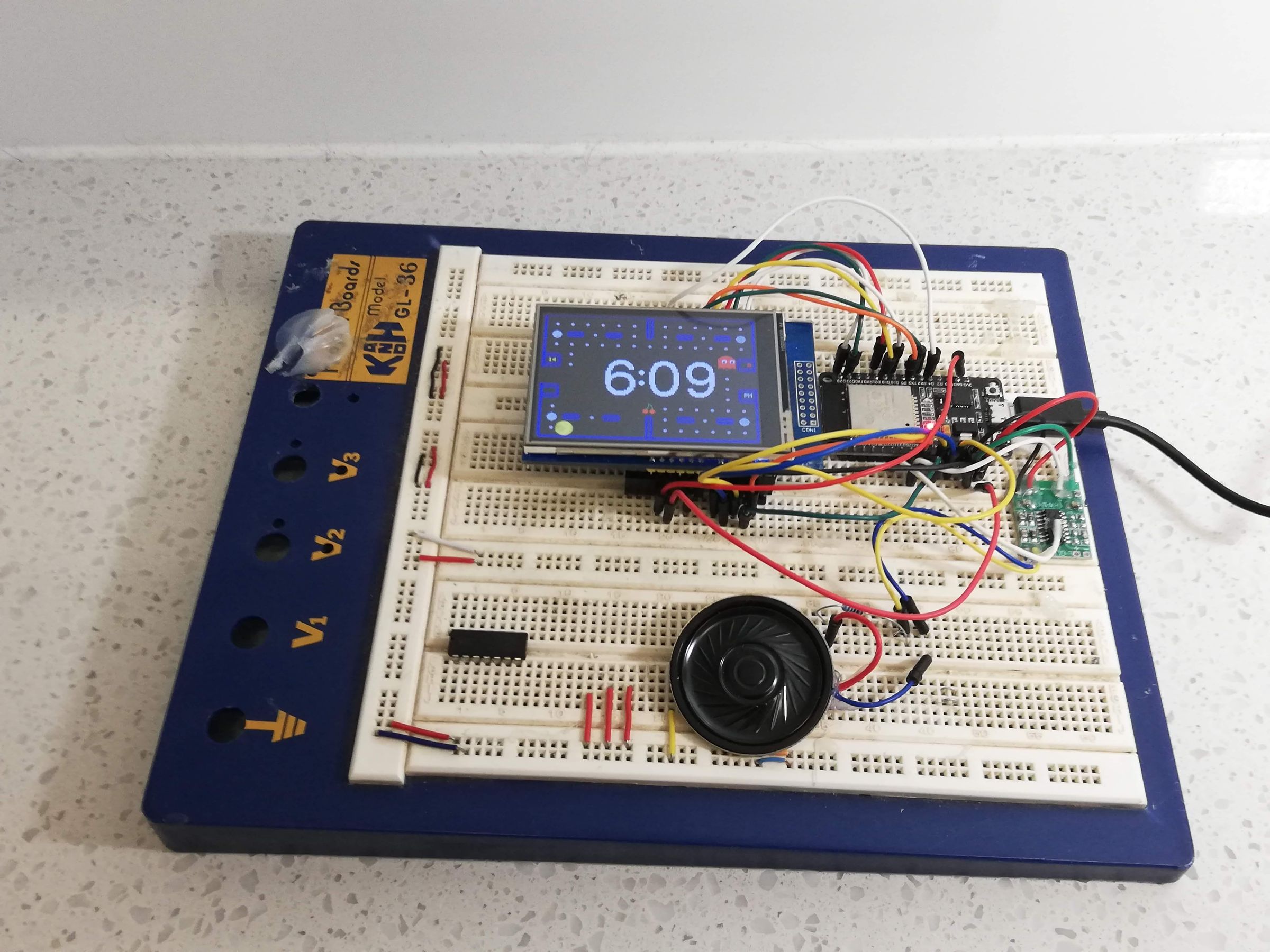 ESP32 Pacman Clock : 9 Steps (with Pictures) - Instructables