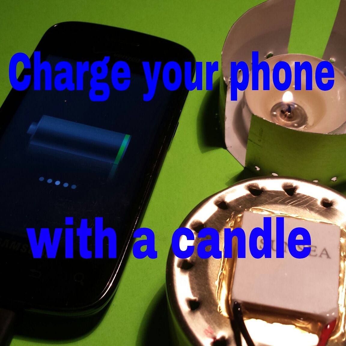 Charge Your Phone With a Candle! : 7 Steps (with Pictures) - Instructables