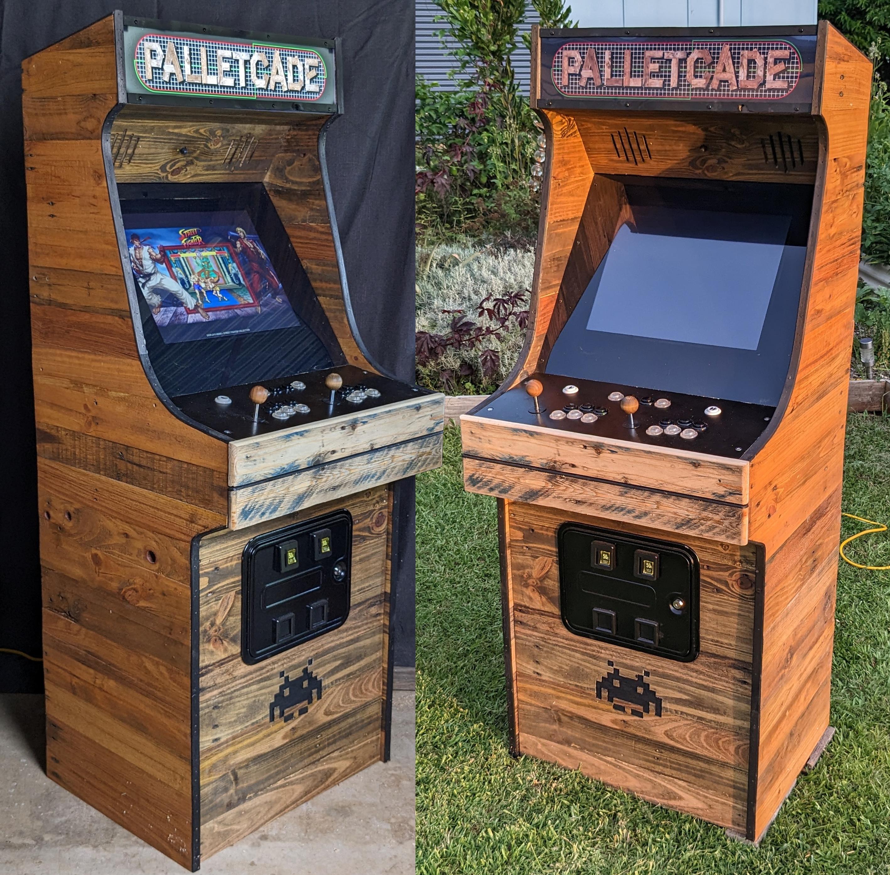Arcade Machine for the Lounge Room - From a Pile of Old Pallets : 16 ...