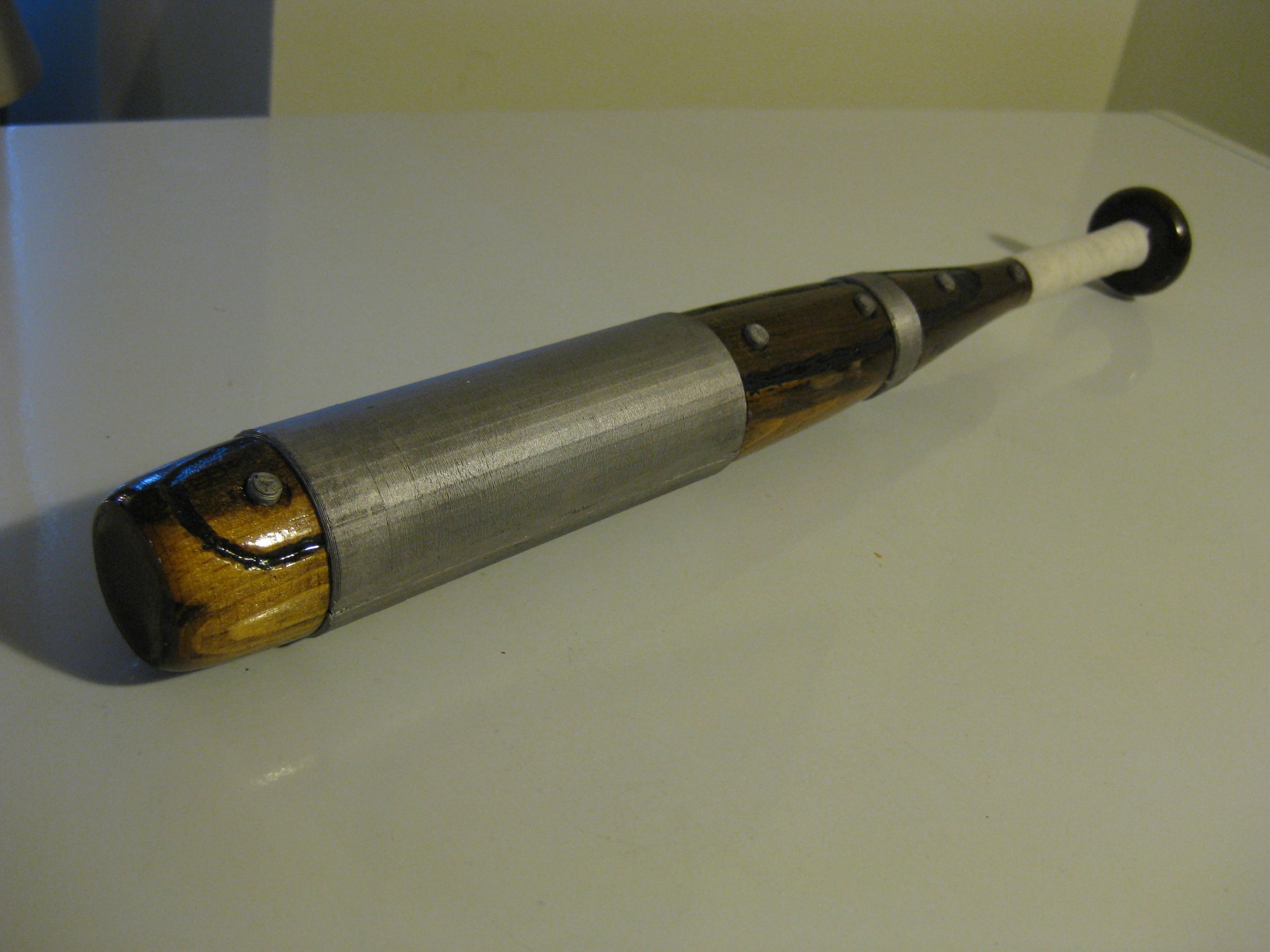 Beater's Bat Replica With 3D Printed Parts From Harry Potter : 8 Steps ...