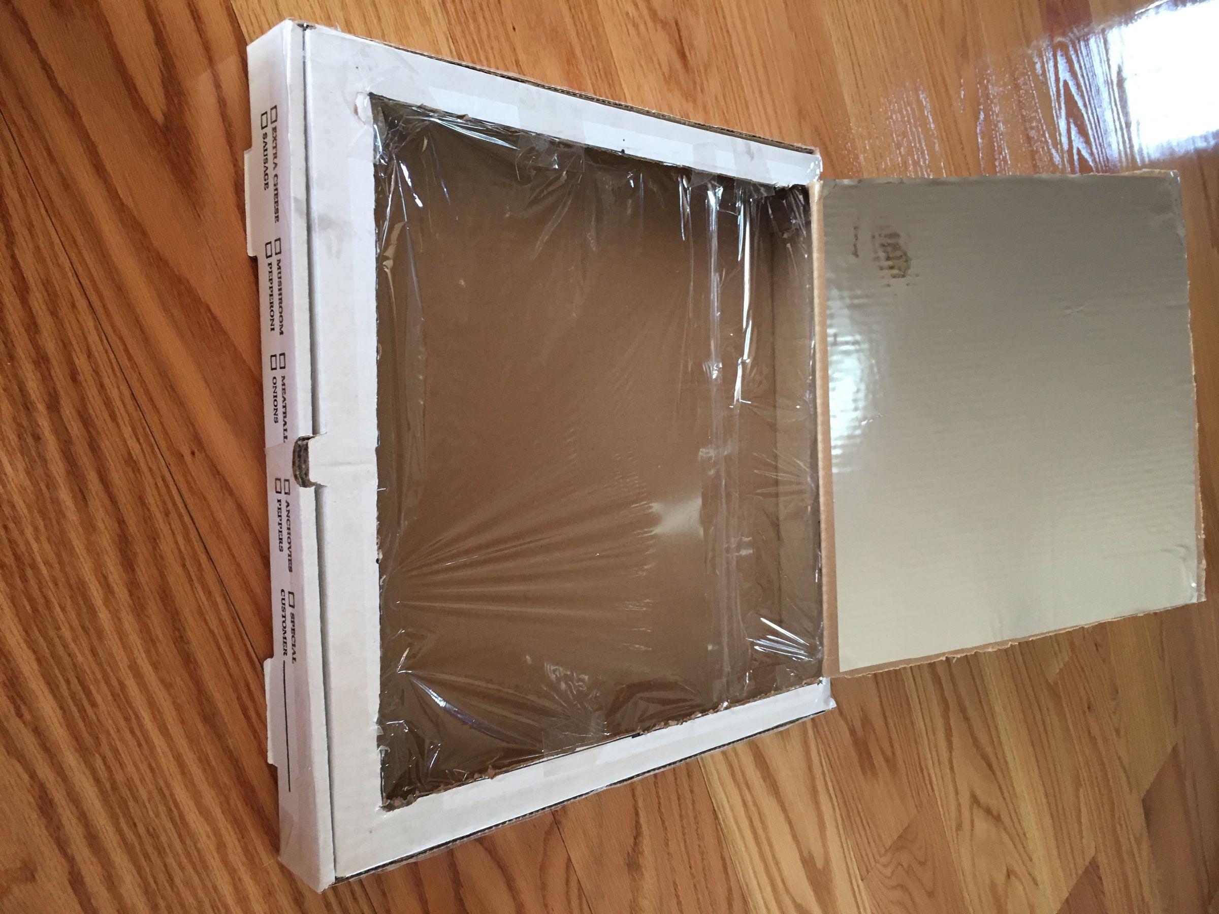 How to Make a Pizza Box Solar Oven. : 12 Steps (with Pictures ...