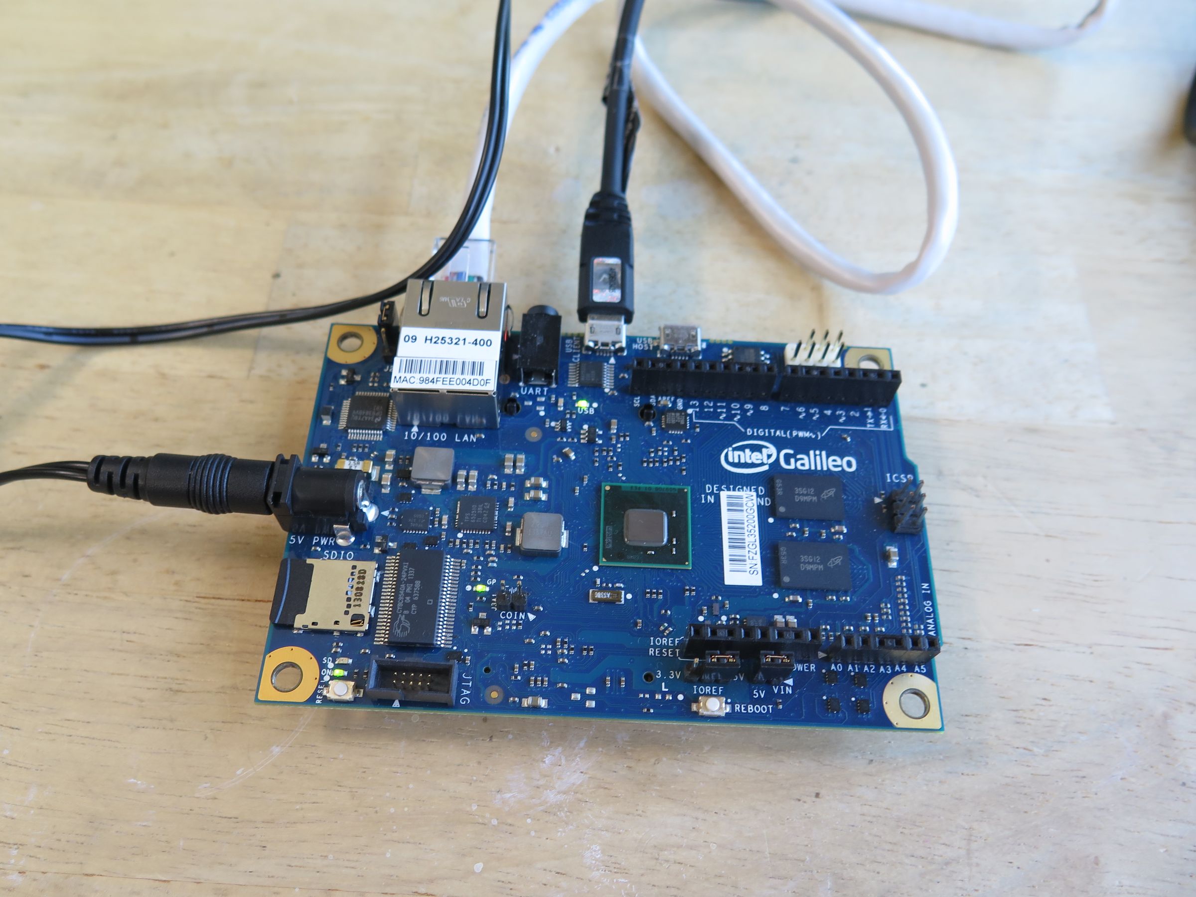 Galileo - Connect to Linux OS With an Ethernet Cable : 5 Steps ...
