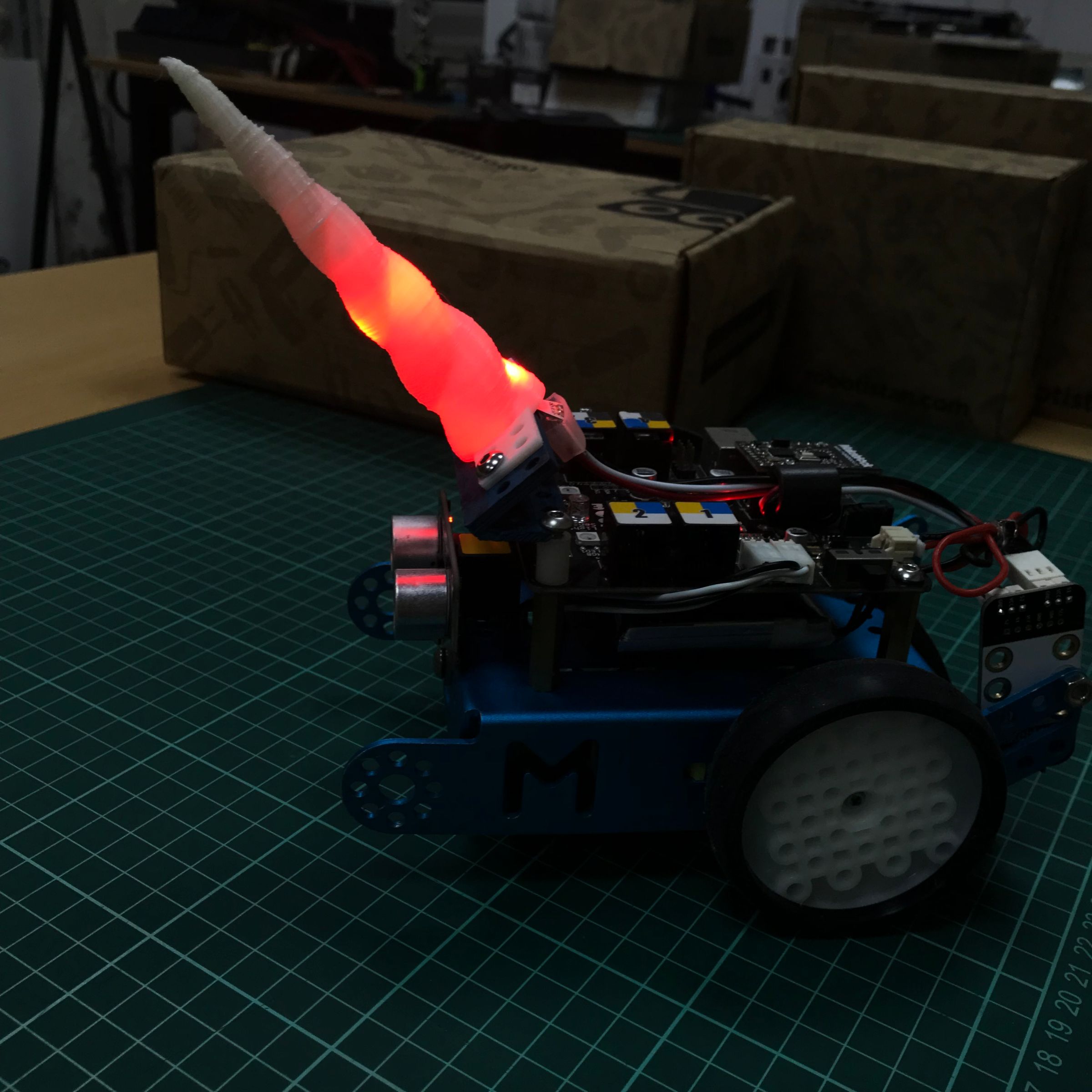 Making a Unicorn Horn for MBot : 5 Steps - Instructables