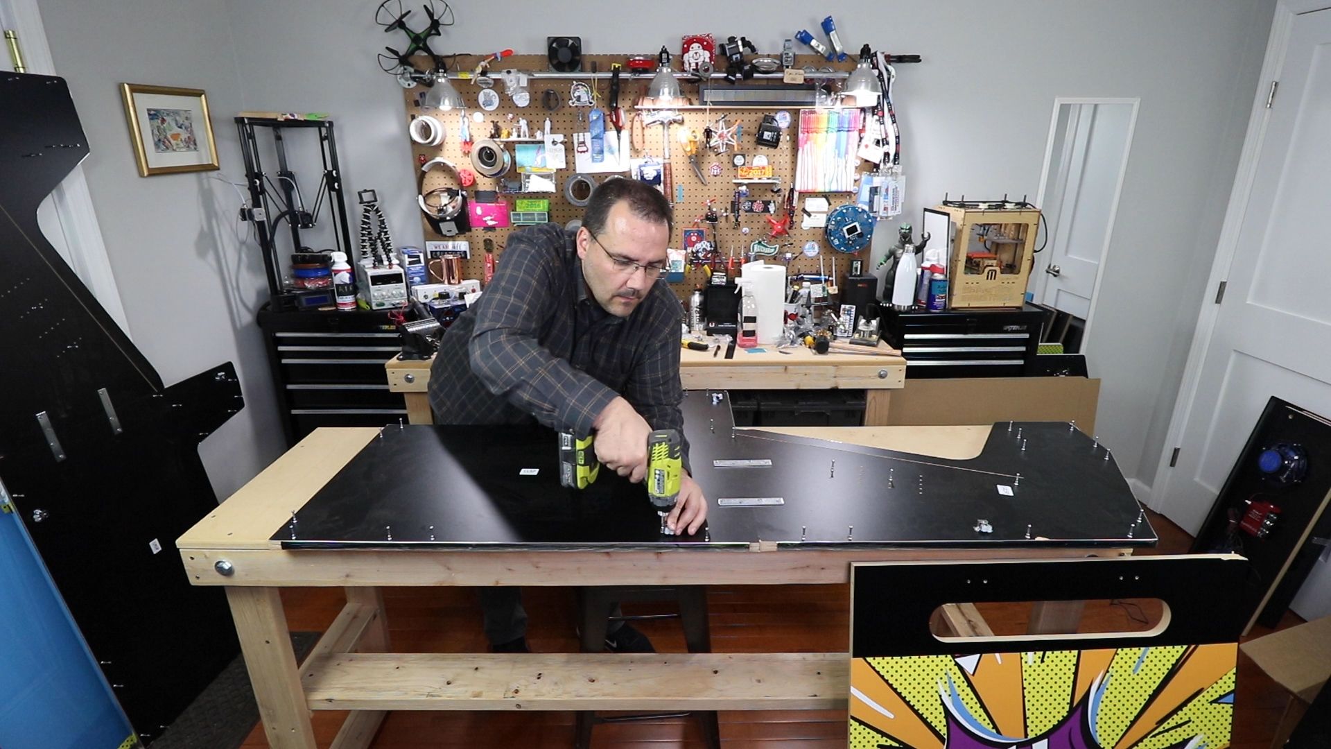2-Player Stand-Up Retro Arcade : 20 Steps - Instructables