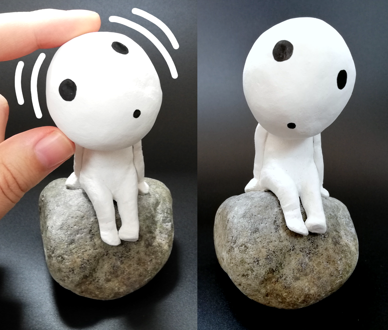 Rattling Tree Spirits (Princess Mononoke) : 11 Steps (with Pictures ...