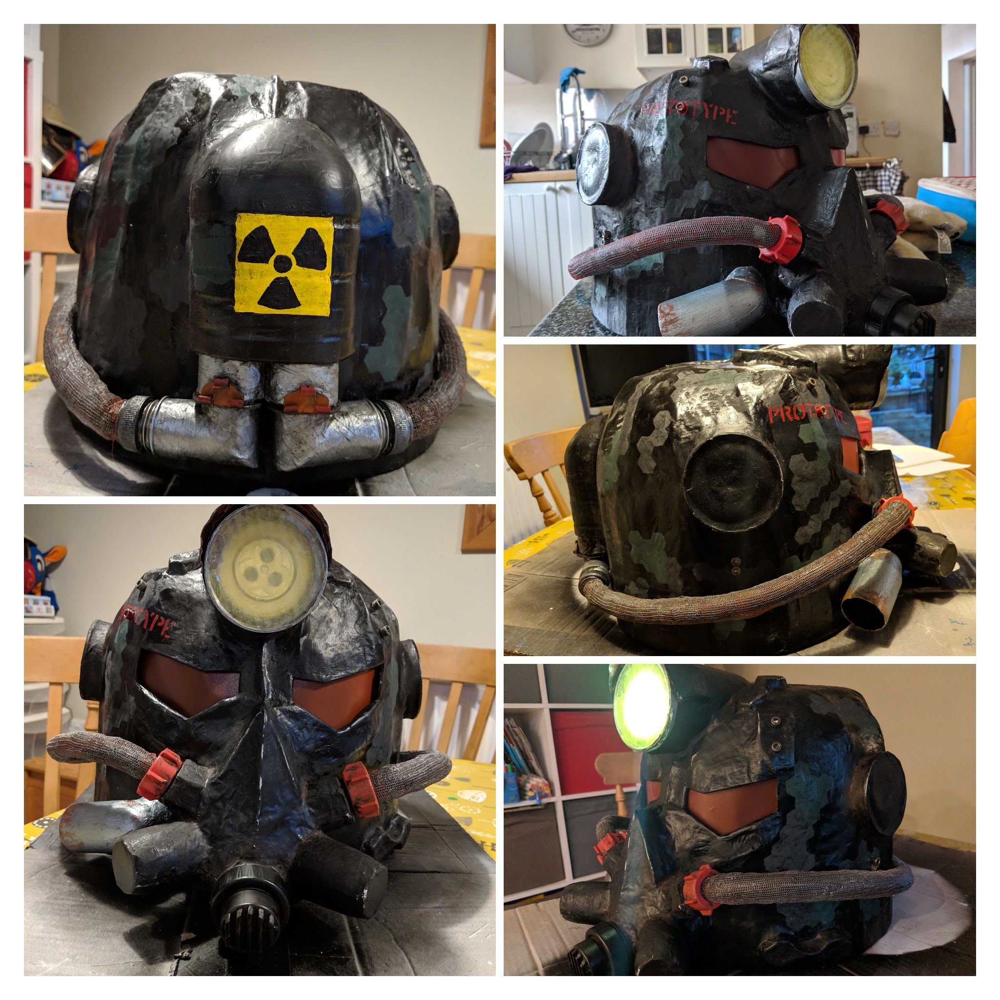 Recycled Power Armour Helmet : 19 Steps - Instructables