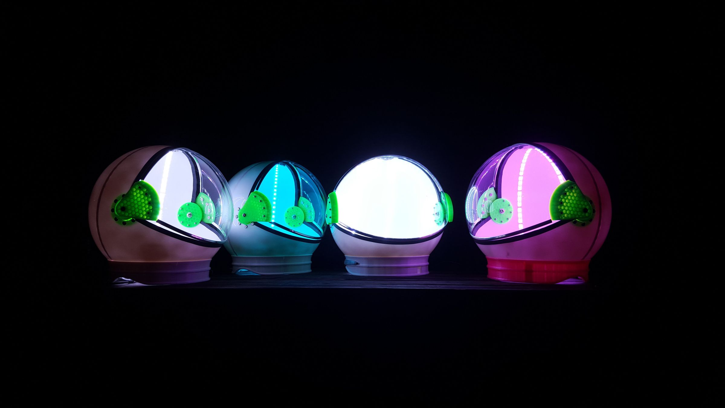 LED Space Helmet - 2019 Update : 8 Steps (with Pictures) - Instructables