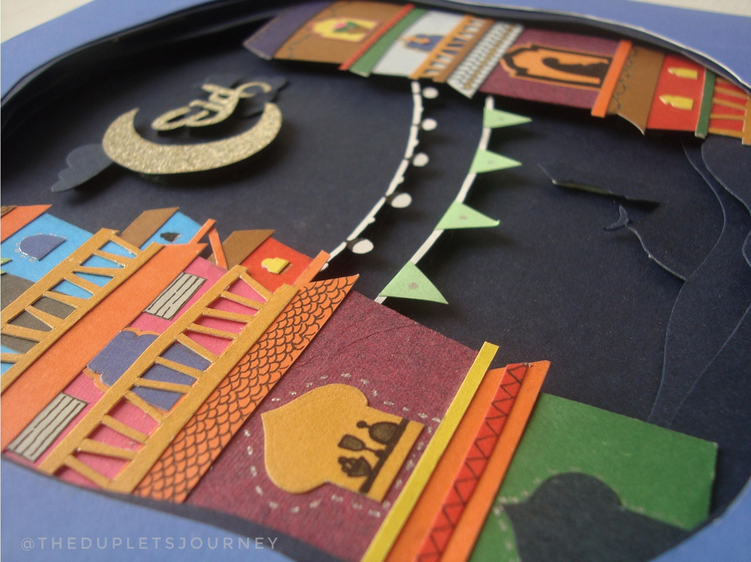 Eid Celebration in Papercut Layer Illustration : 6 Steps (with Pictures ...