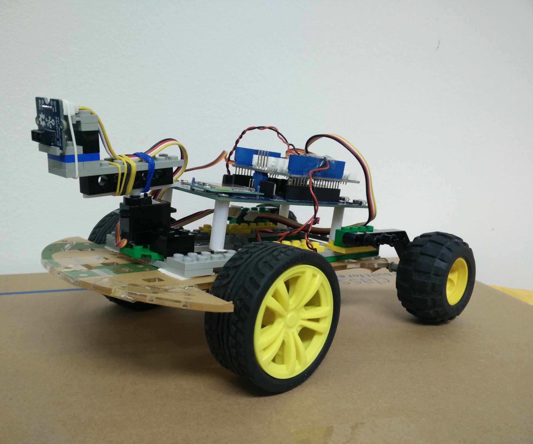 Obstacle Sensing And Avoidance Rover 3 Steps Instructables 