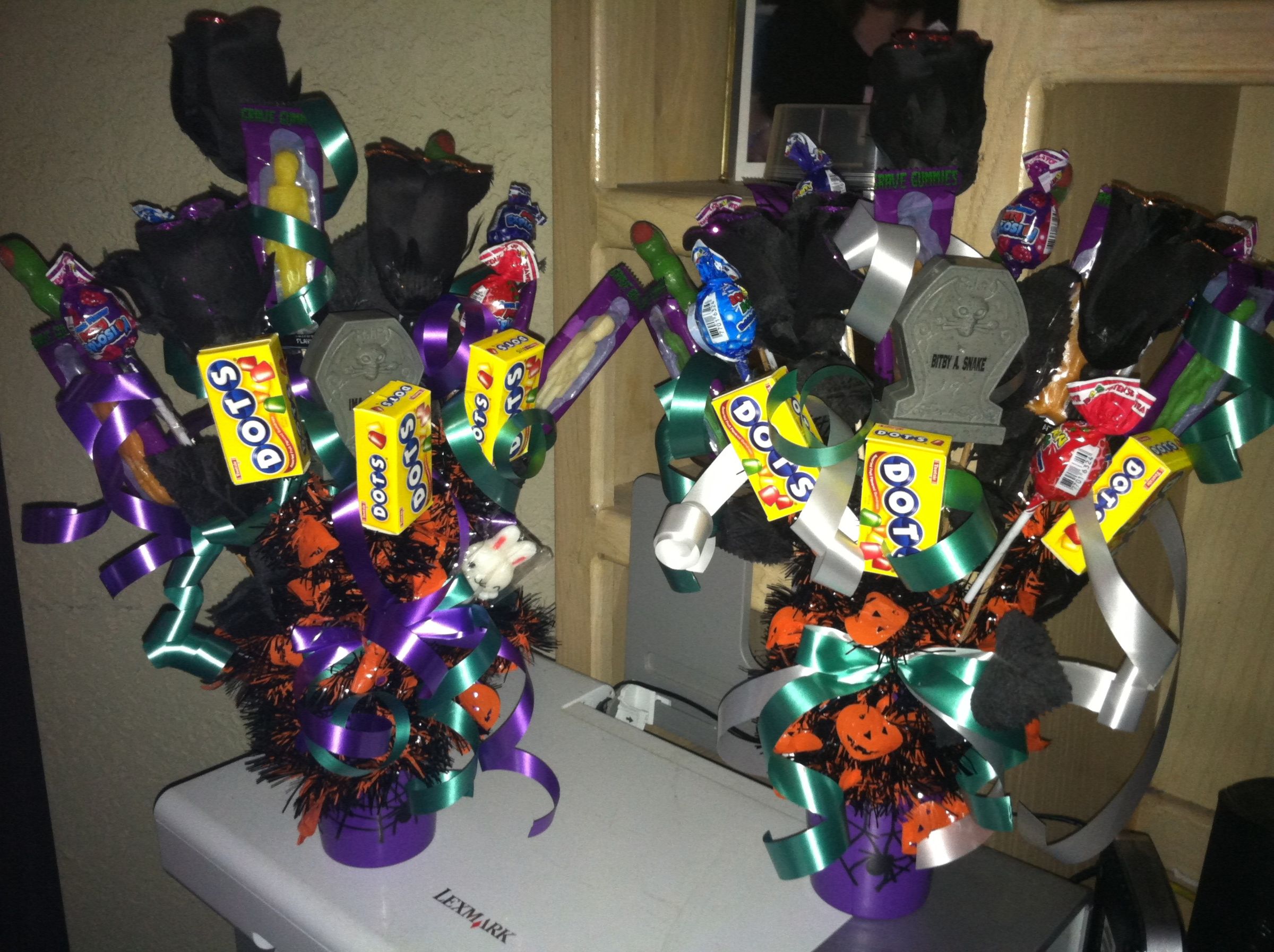 Halloween Decorations: Halloween Candy Bouquet : 5 Steps - Instructables