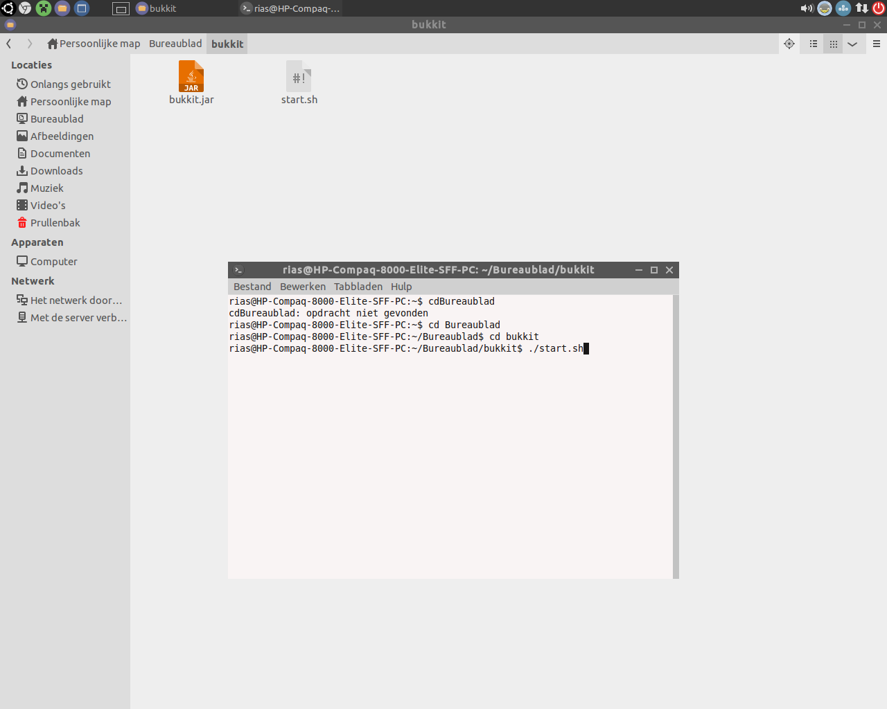 Make a Minecraft 1.8.0 Bukkit Server on Linux : 9 Steps - Instructables