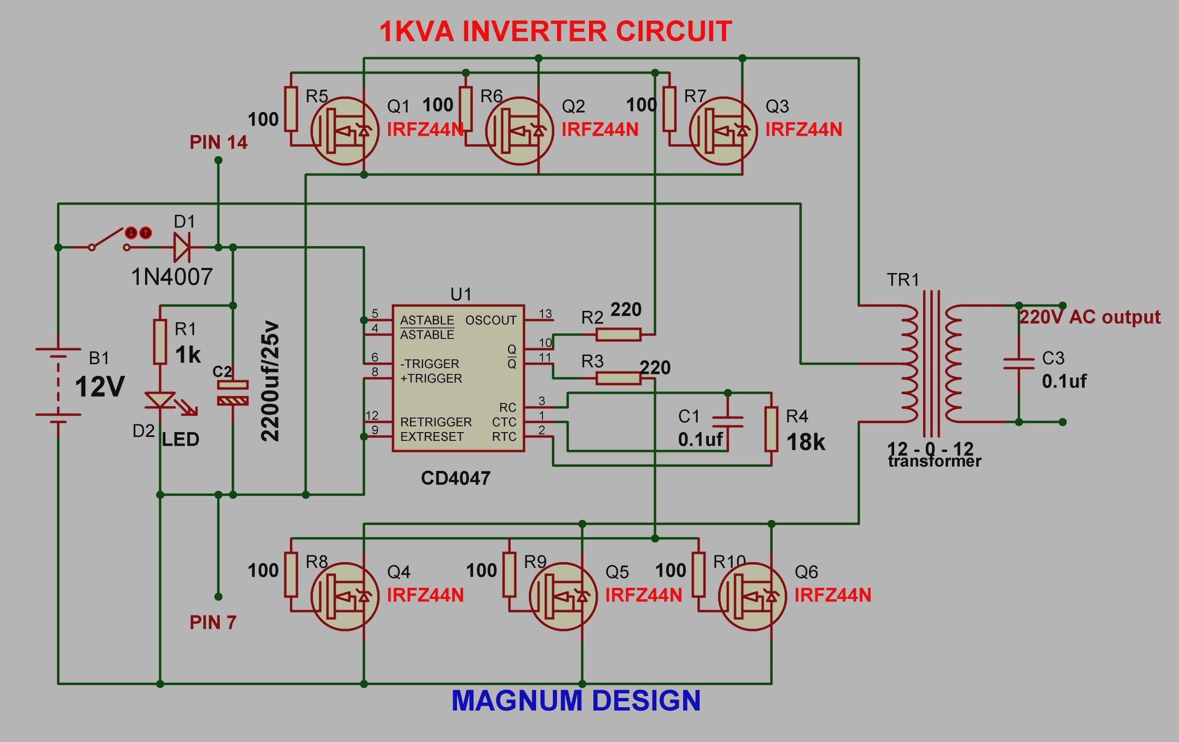How to Design and Construct an Inverter System : 6 Steps - Instructables
