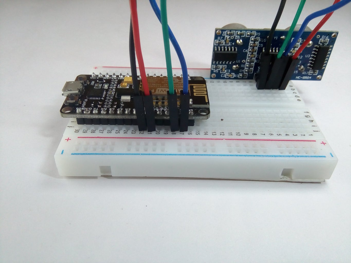 Distance Measurement Using HC-SR04 Via NodeMCU : 7 Steps (with Pictures ... Distance Measurement Using HC-SR04 Via NodeMCU : 7 Steps (with Pictures ...