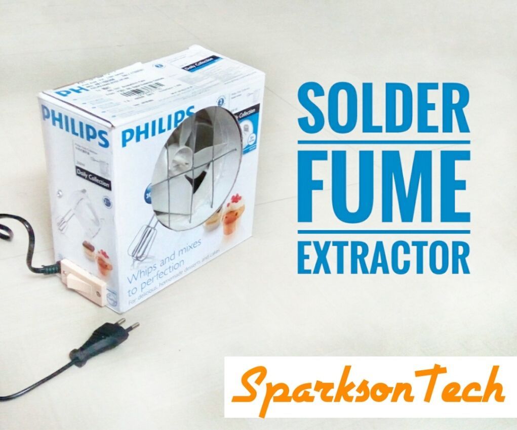 Super-Easy Fume Extractor From Scratch : 4 Steps (with Pictures ...