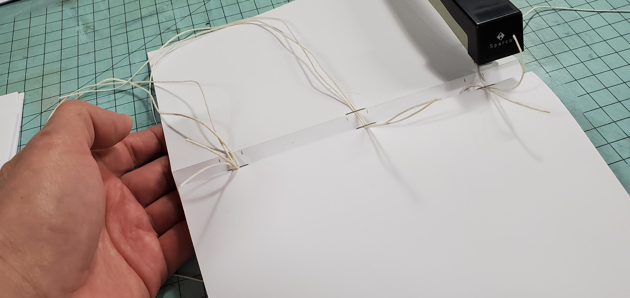 No Sew Book Binding - Easier Way to Make a Sketch Book? : 21 Steps ...
