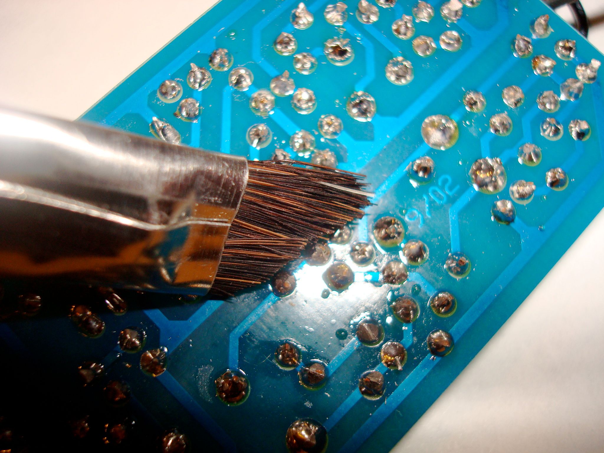 Solder Flux Residue